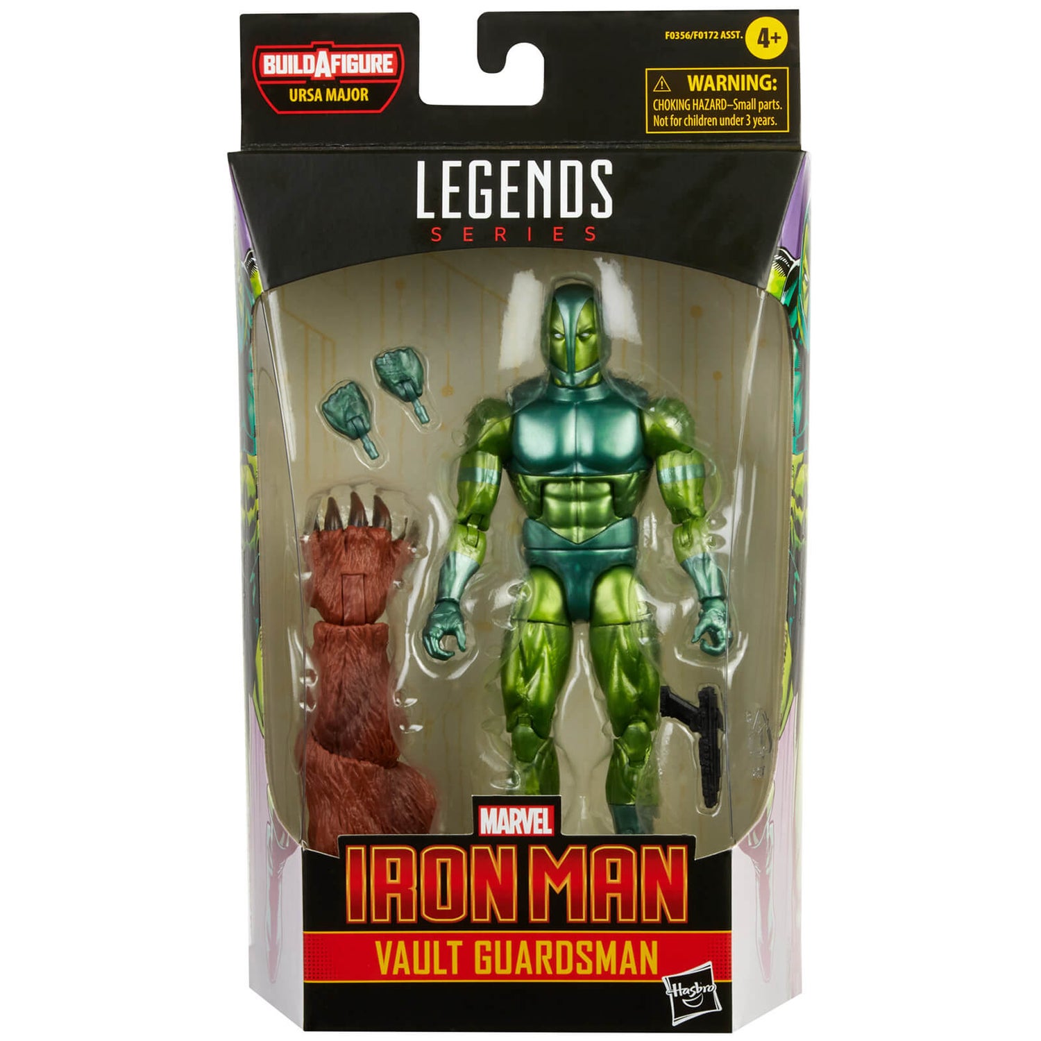 Hasbro Marvel Legends Series Iron Man Vault Guardsman Action Figure ...