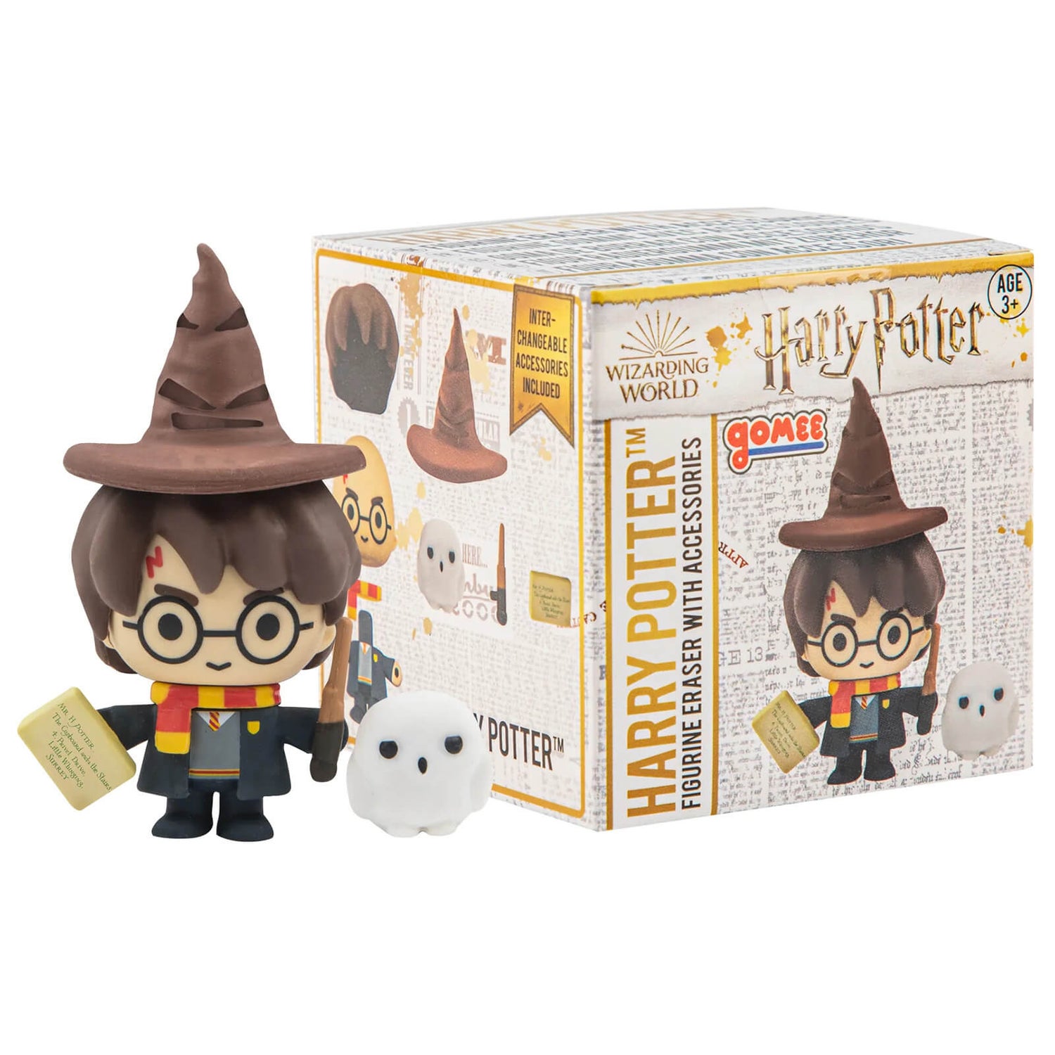 Harry Potter Stationery Gomme Erasers S1 Merchandise - Zavvi UK