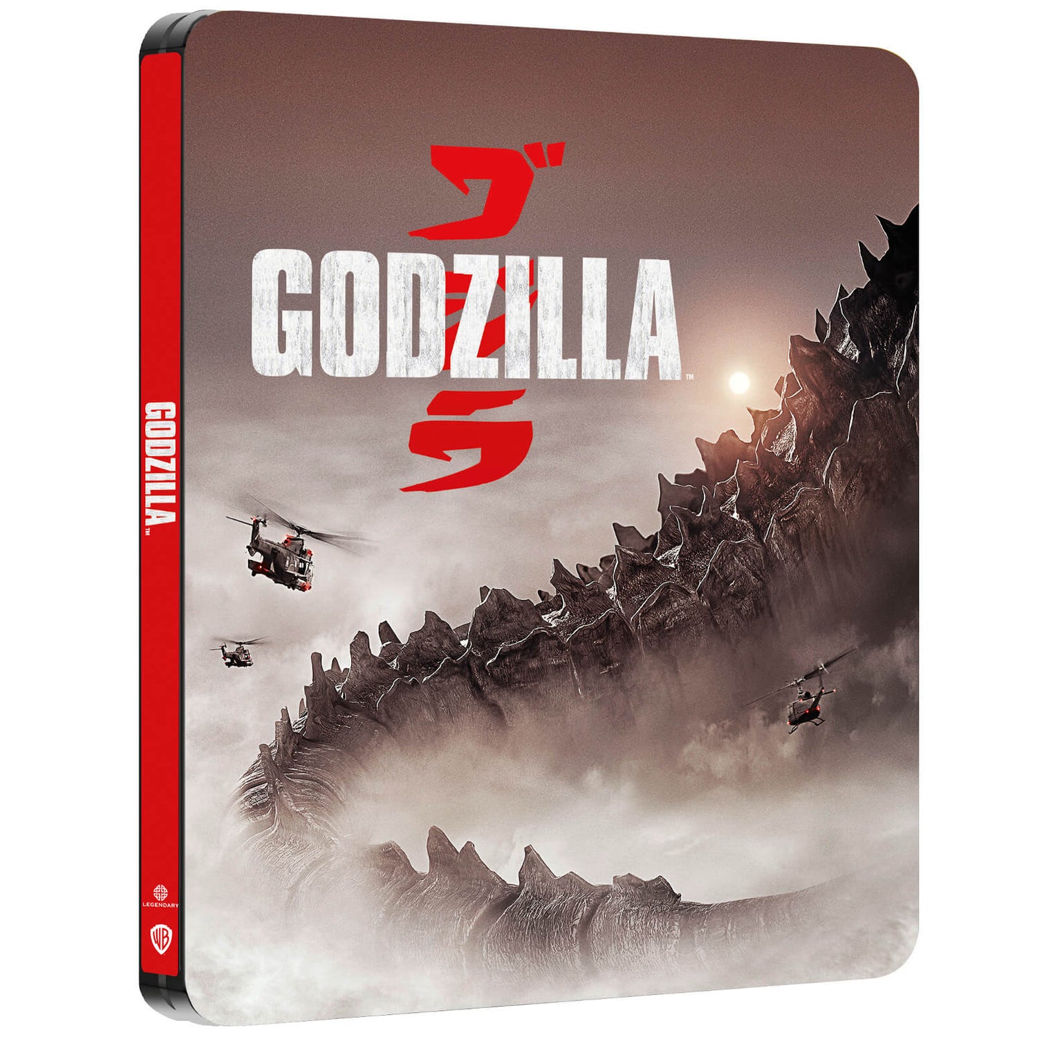 Godzilla 4K Ultra HD Zavvi Exclusive Steelbook (Includes 2D Blu-ray ...
