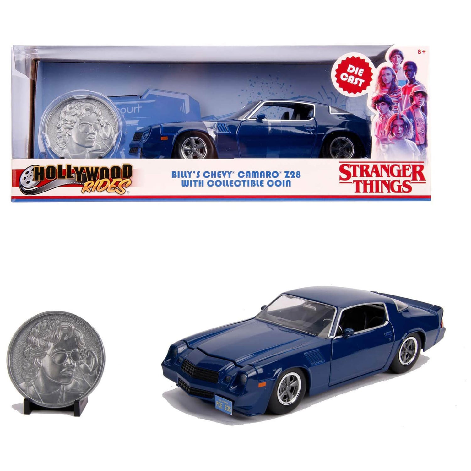 Jada Toys Stranger Things 1979 Chevy Camaro Z28 1:24 Merchandise - Zavvi UK