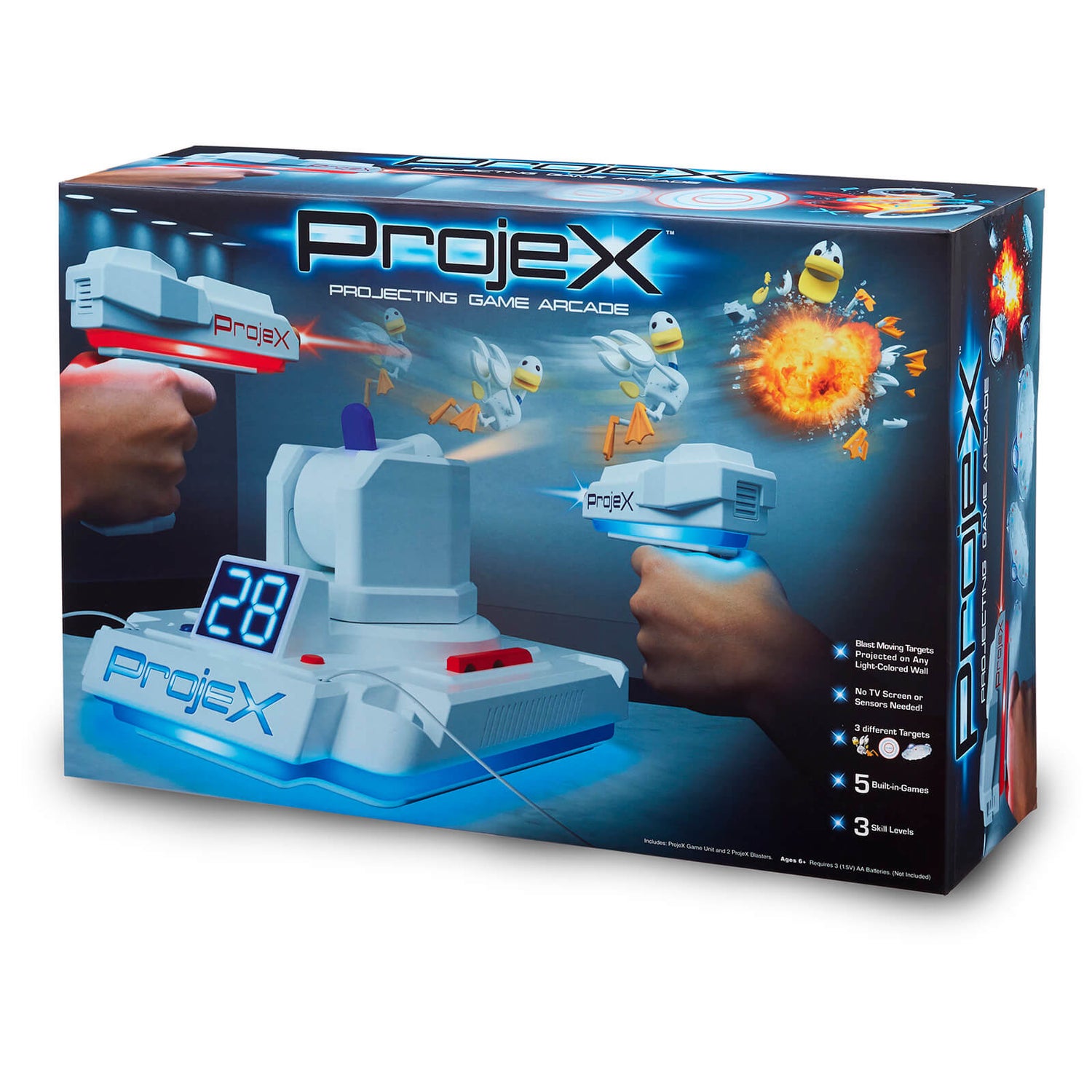 Projex Projecting Arcade Game Toys - Zavvi UK