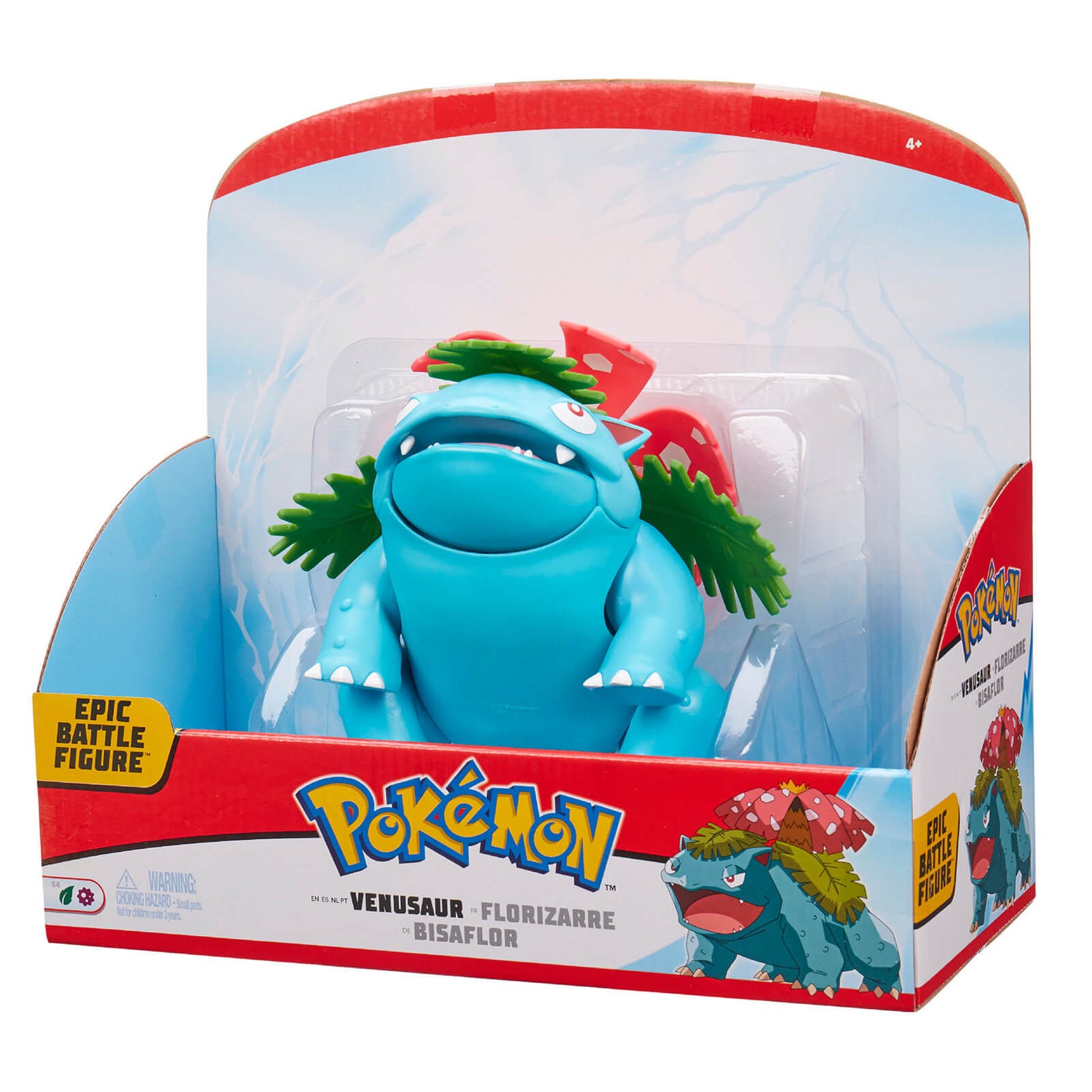 Pokémon Epic Battle Figure - Venusaur Merchandise - Zavvi UK