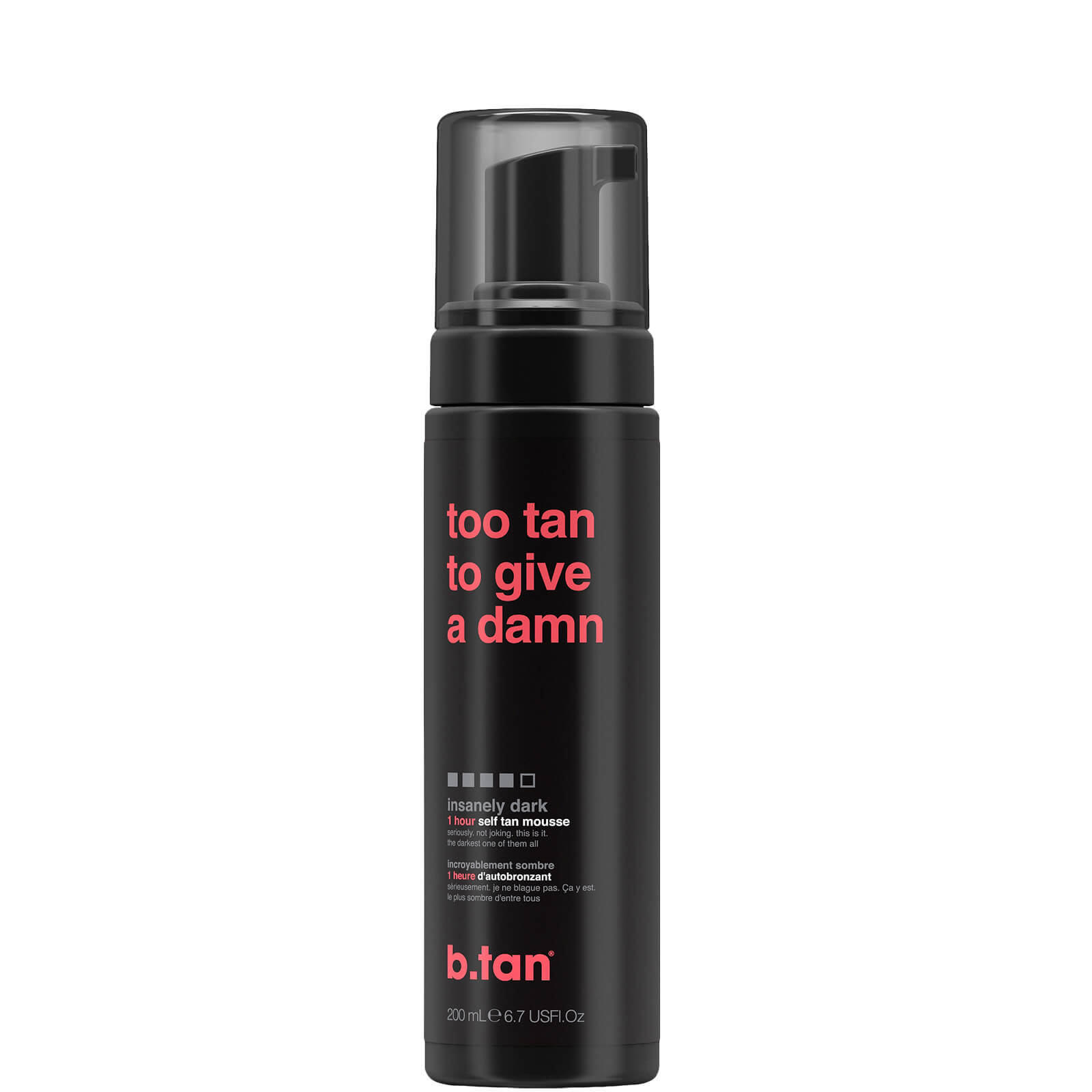 B.Tan Too Tan to Give a Damn Self Tan Mousse 200ml | lookfantastic 台灣站