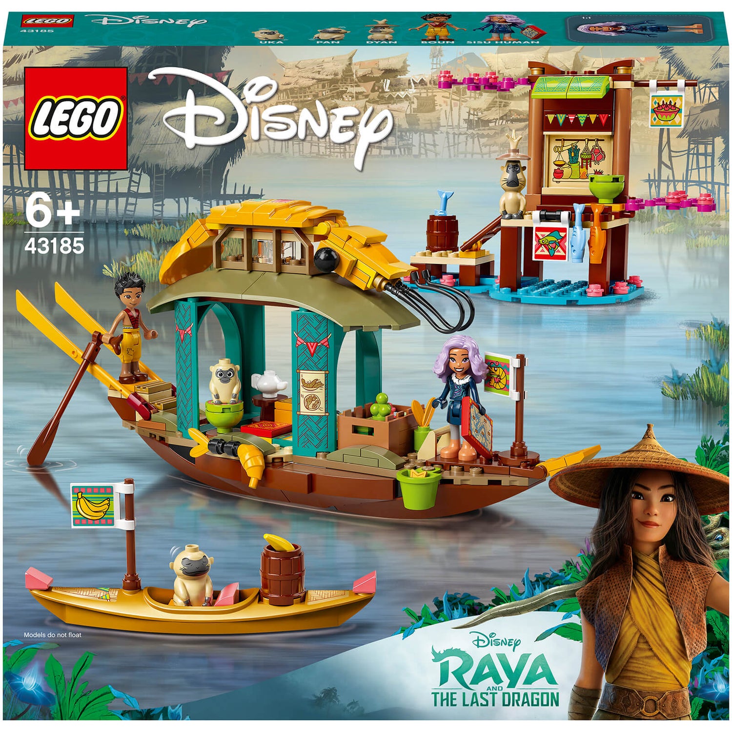LEGO Disney Princess: Bouns Boat Playset (43185) Toys - Zavvi UK