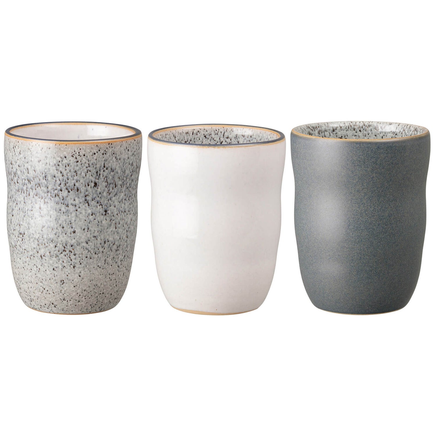 Denby Studio Grey Handless Mug (Set of 3) | TheHut.com