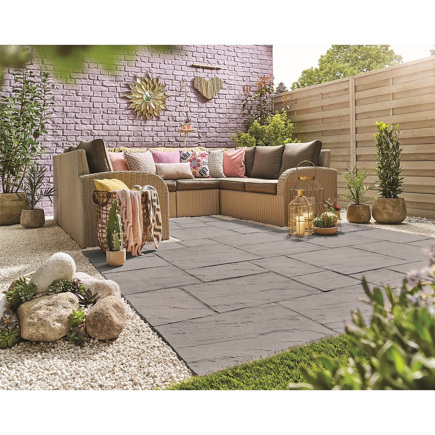 Concrete Paving Slabs Homebase at Wilford Shaw blog