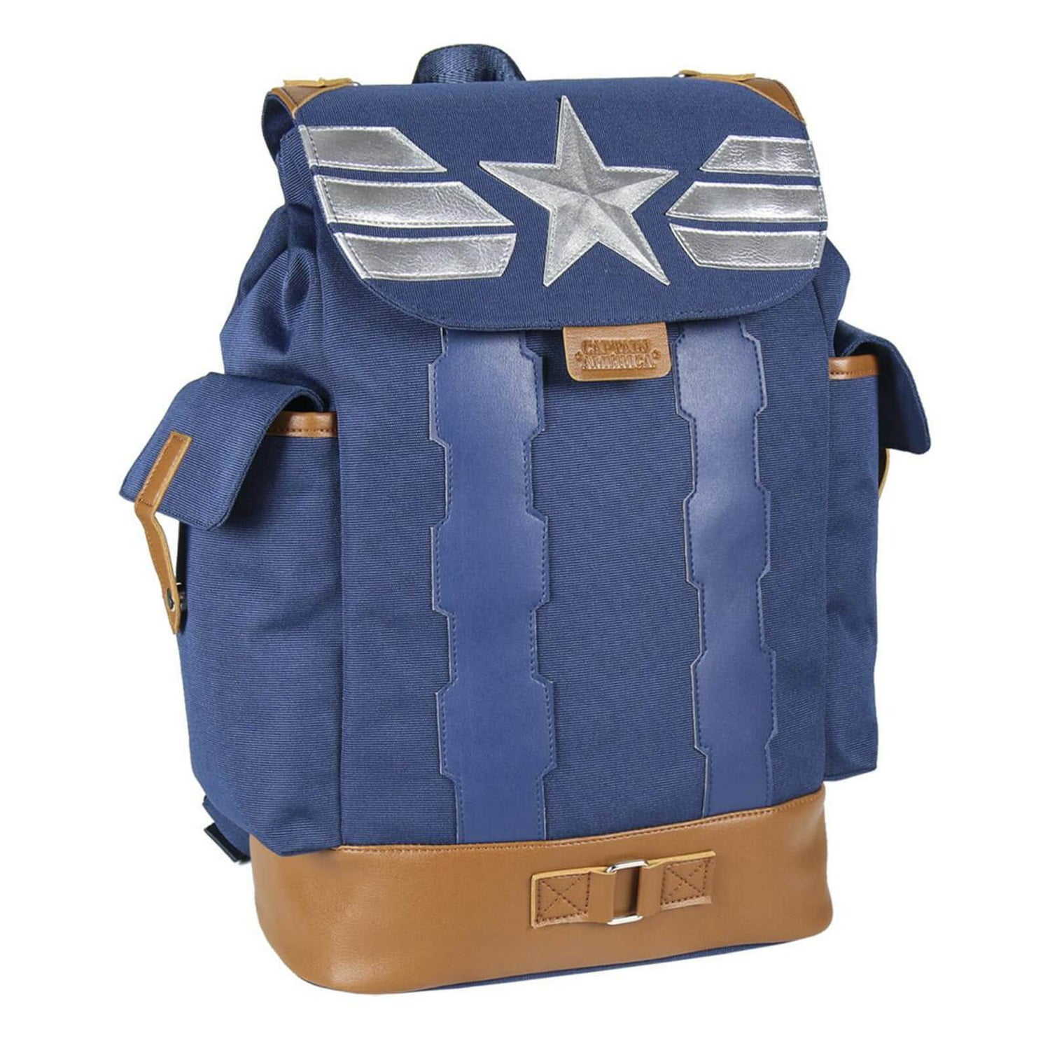 Marvel Captain America Backpack - Blue Merchandise - Zavvi UK
