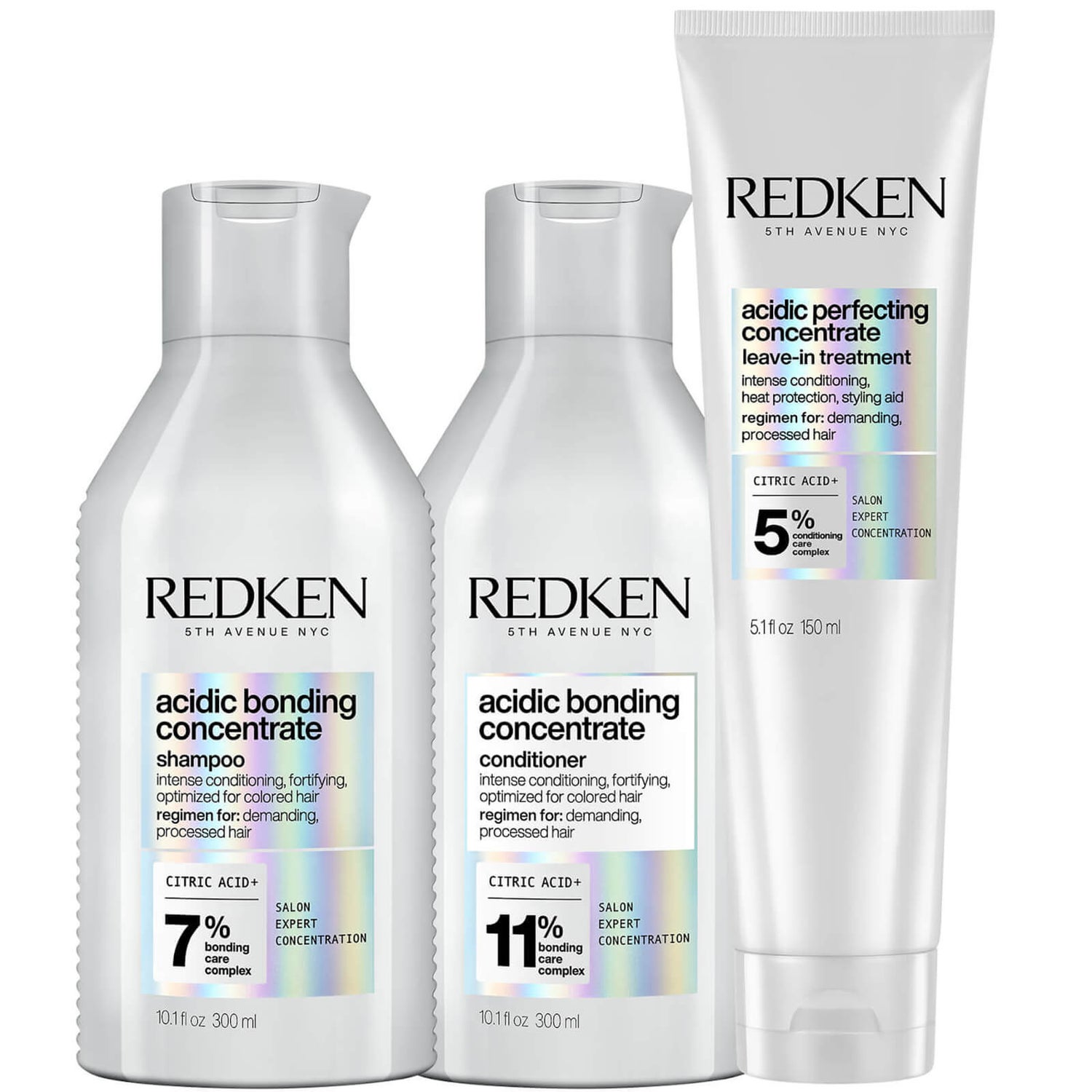 Redken Acidic Bonding Concentrate Leave-in Treatment Set | LOOKFANTASTIC