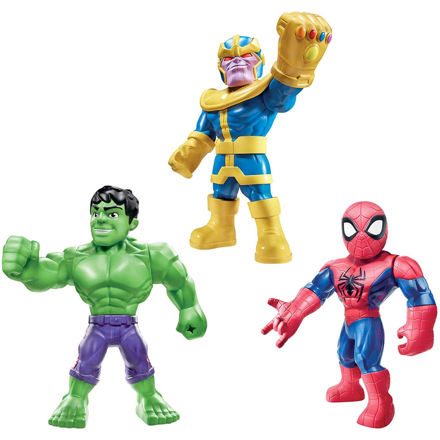 Hasbro Playskool Heroes Marvel Super Hero Adventures Mega Mighties 25cm ...