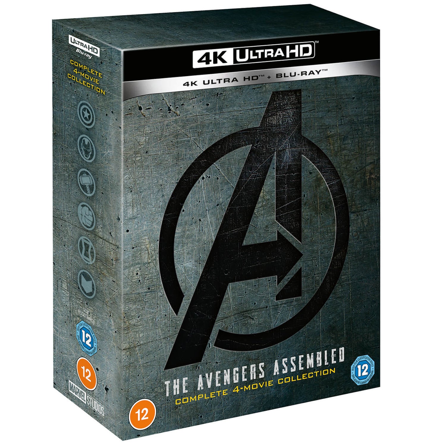 Marvel Studios' Avengers 1-4 - 4K Ultra HD Collection 4K - Zavvi UK