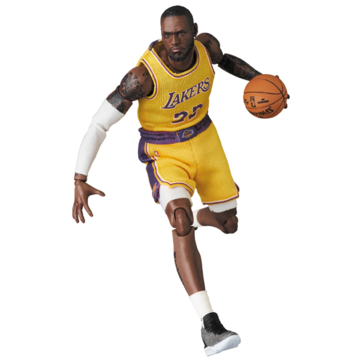 Medicom NBA MAFEX Action Figure - Lebron James Merchandise - Zavvi UK