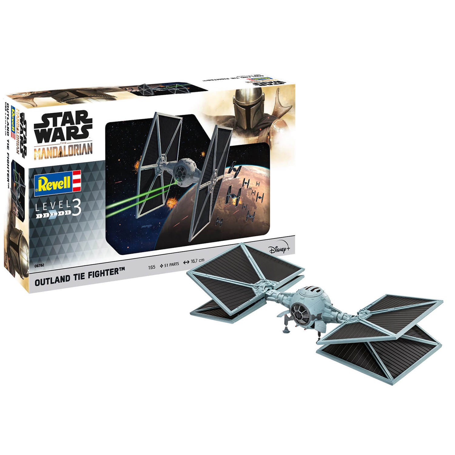 Revell Star Wars Outland Tie Fighter (The Mandalorian) Plastic ...