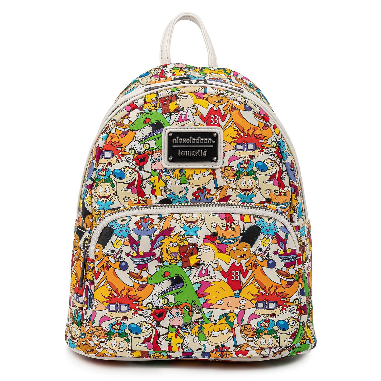 Loungefly Nickelodeon Nick Rewind Gang Aop Mini Backpack Merchandise ...