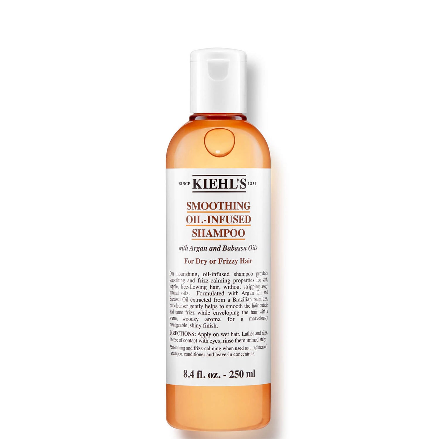Kiehl's Smoothing Oil-Infused Shampoo (Various Sizes) - LOOKFANTASTIC