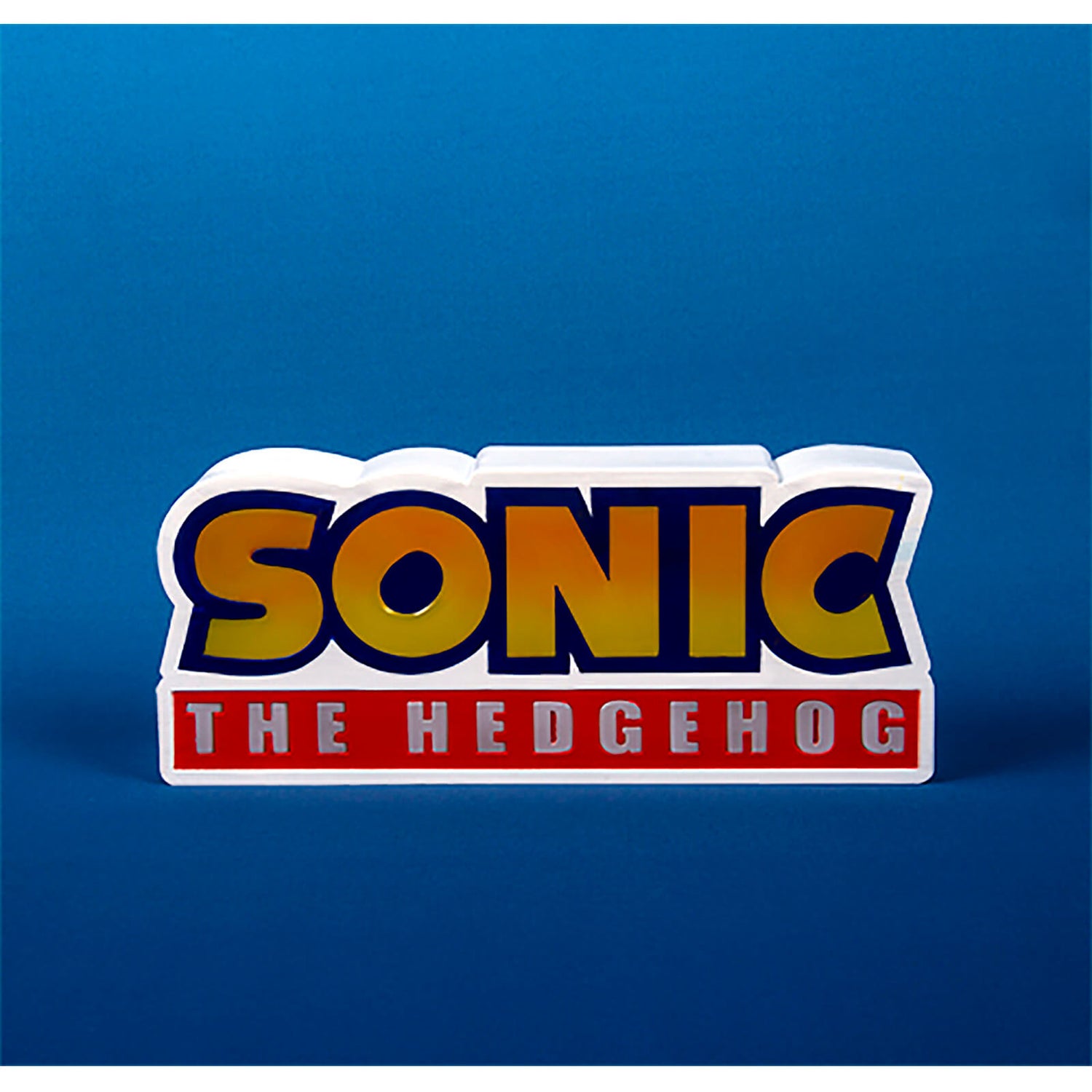 Sonic The Hedgehog Logo Light Traditional Gifts - Zavvi US