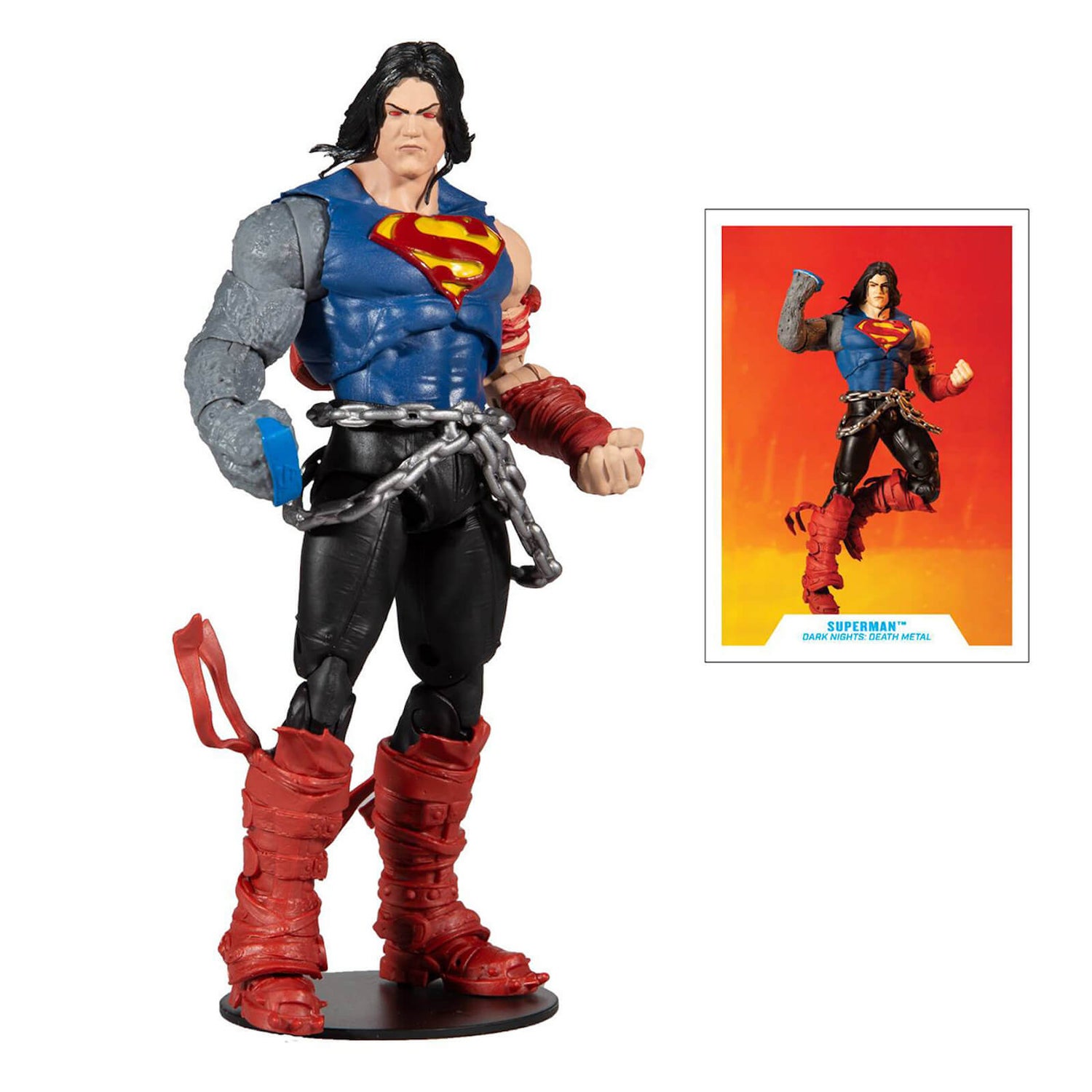 McFarlane DC Build-A-Figure Wv4 - Death Metal - Superman Action Figure ...