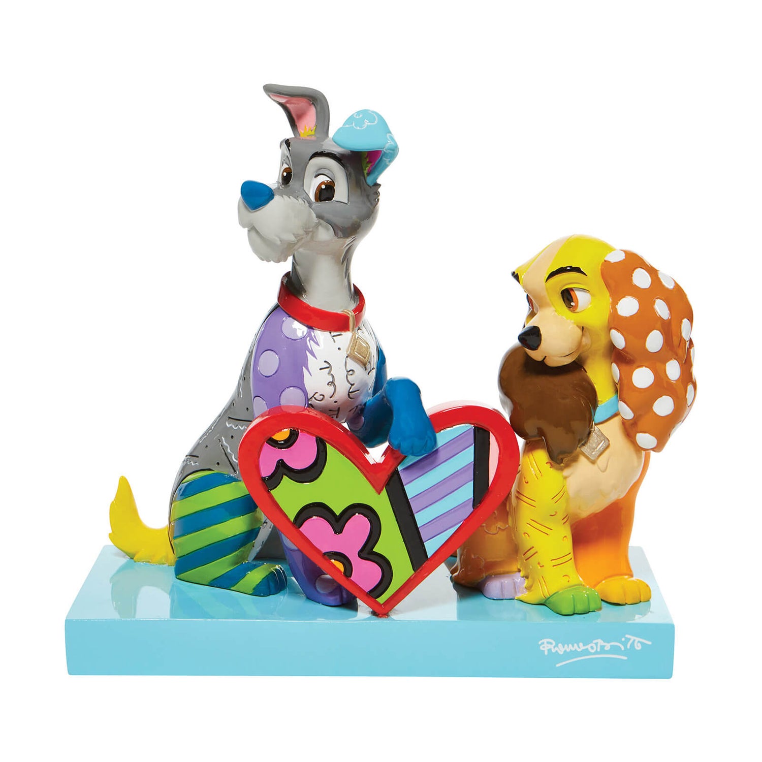 Disney Britto Collection Lady And The Tramp Figure Limited Edition ...