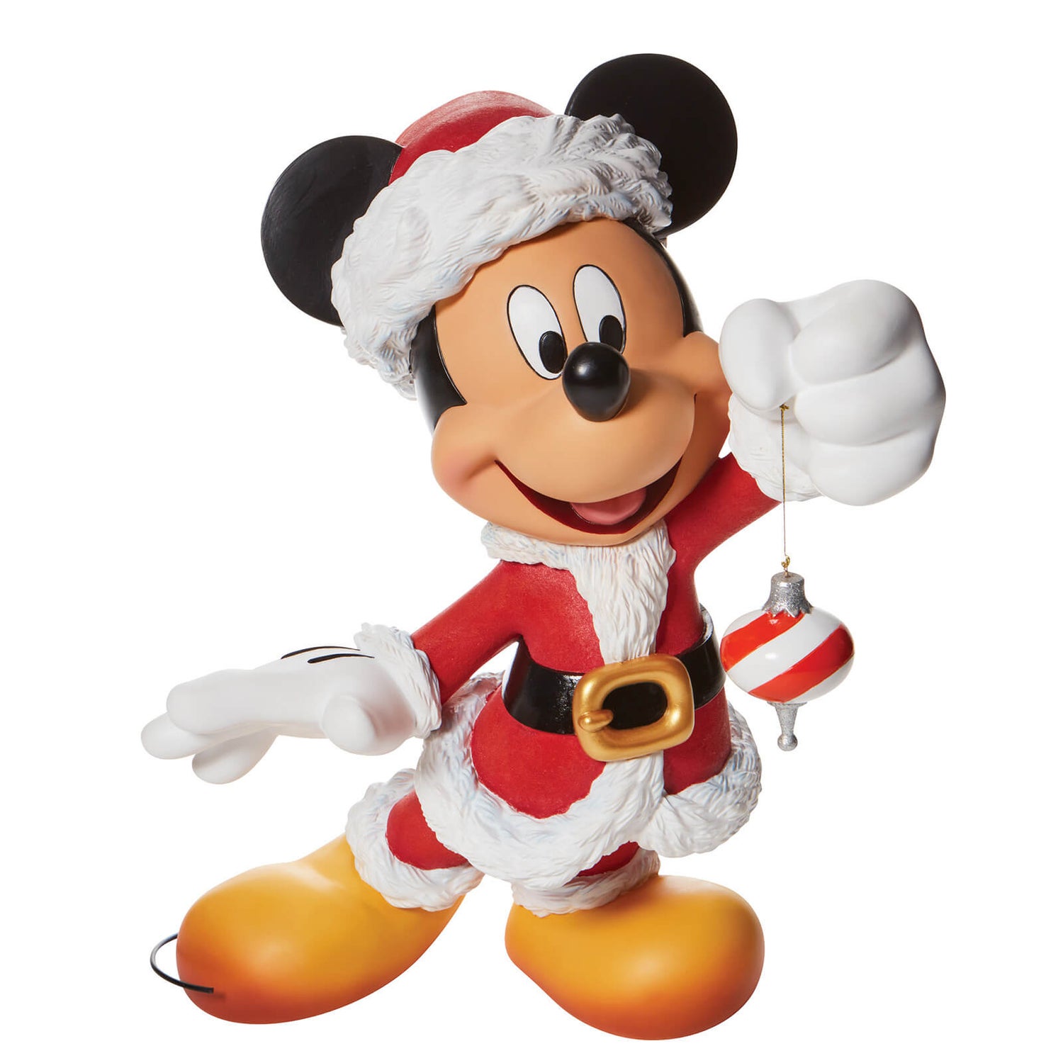 Disney Showcase Collection Santa Mickey Santa Couture Figurine ...