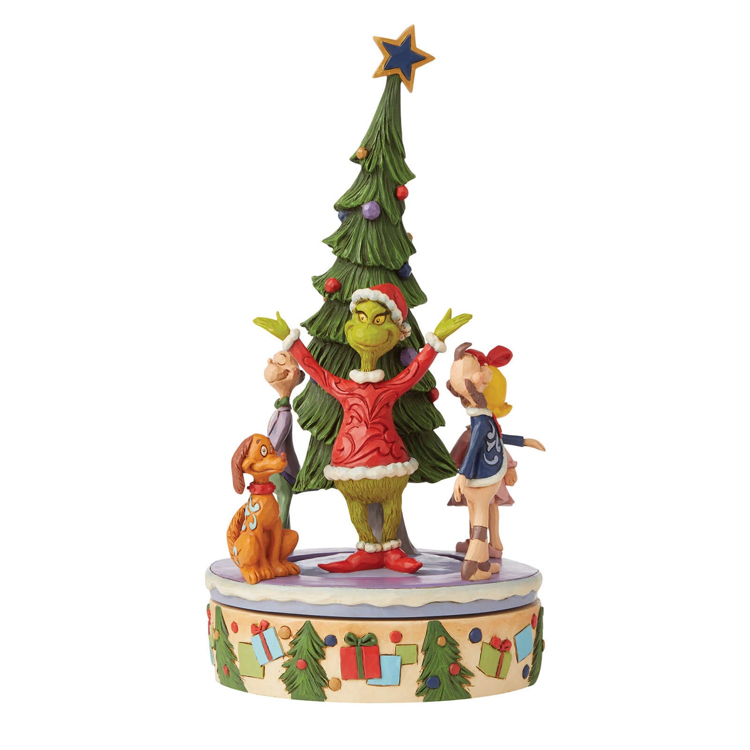 The Grinch By Jim Shore Grinch Rotator Figurine Merchandise | Zavvi ...