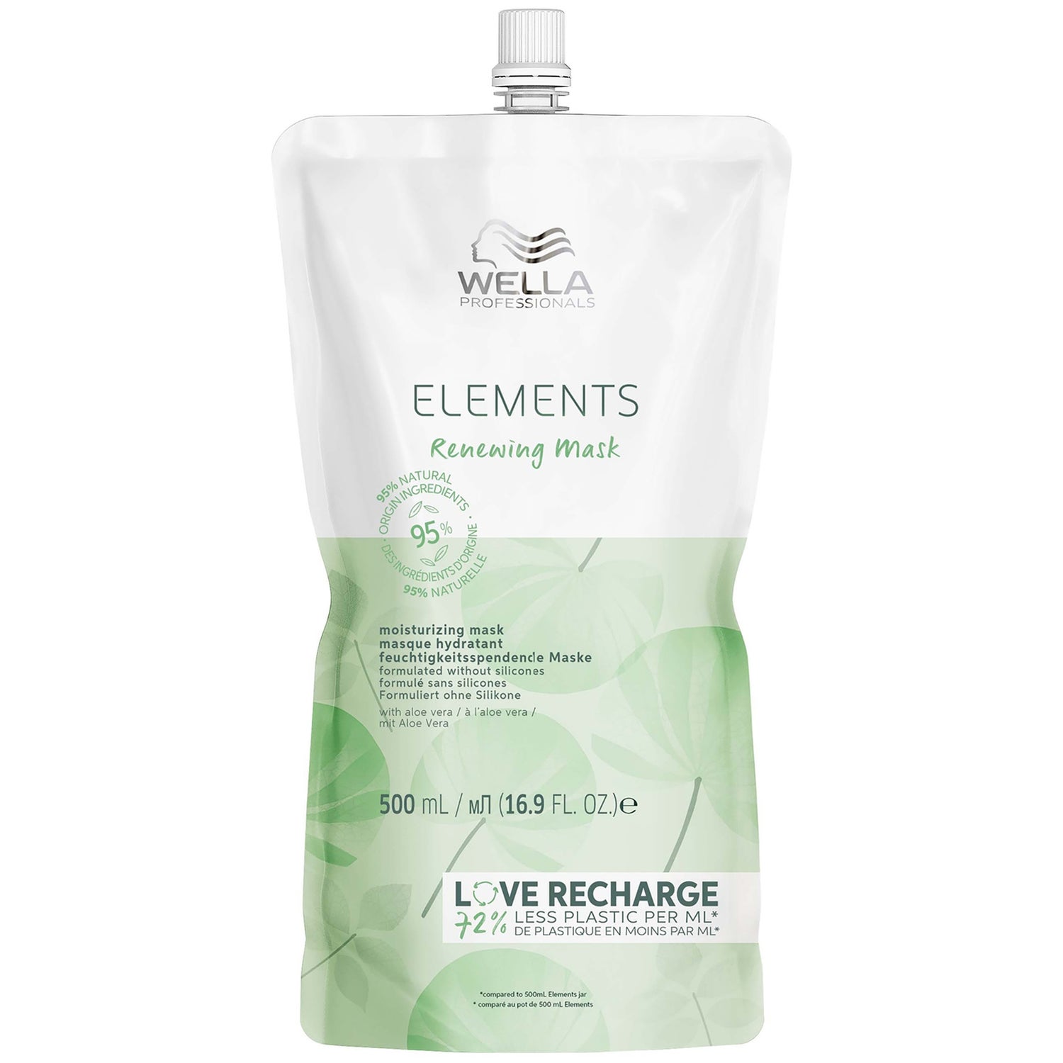 Wella Professionals Elements Renewing Hair Mask 500ml - LOOKFANTASTIC