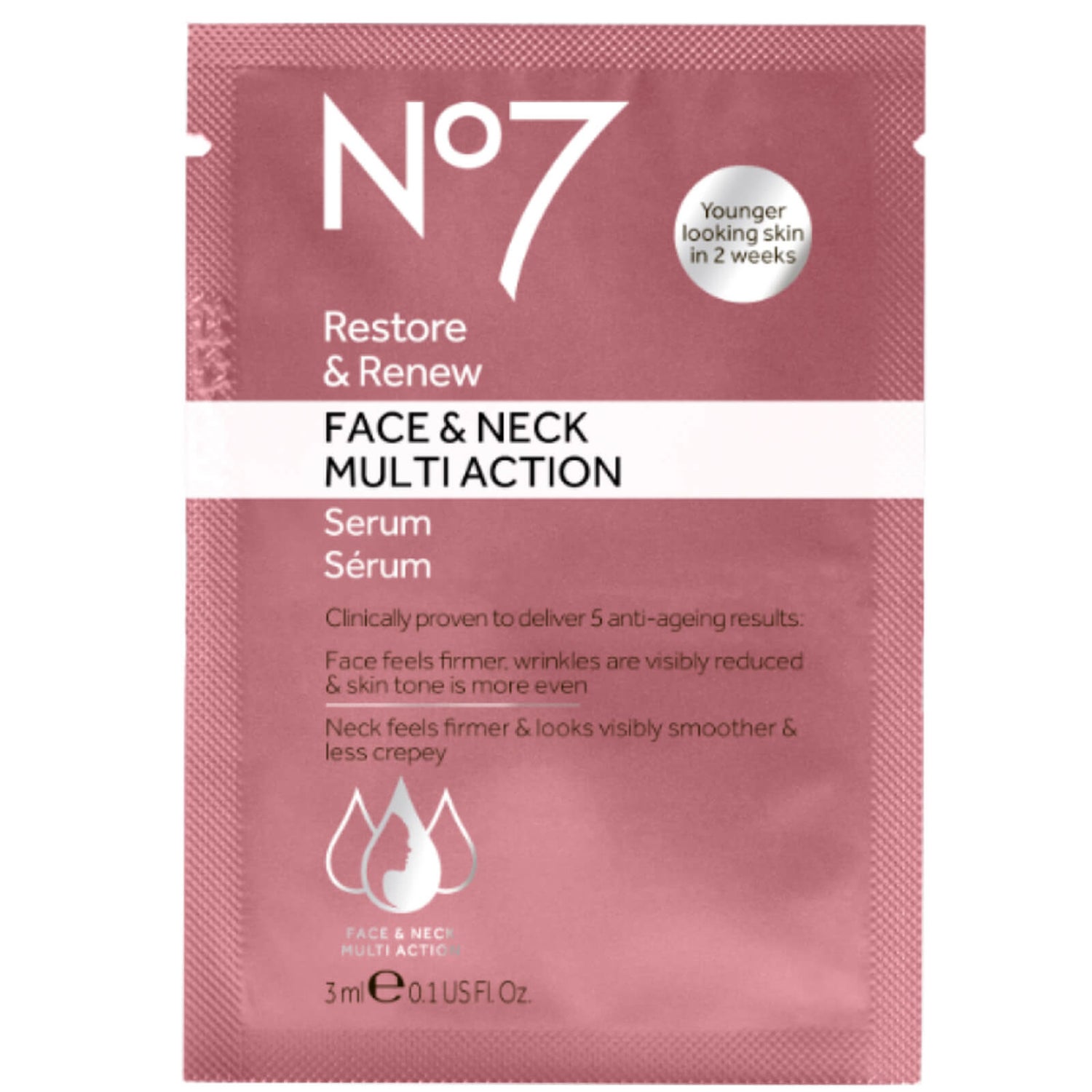 Restore & Renew Serum Sachet 3ml | No7 US