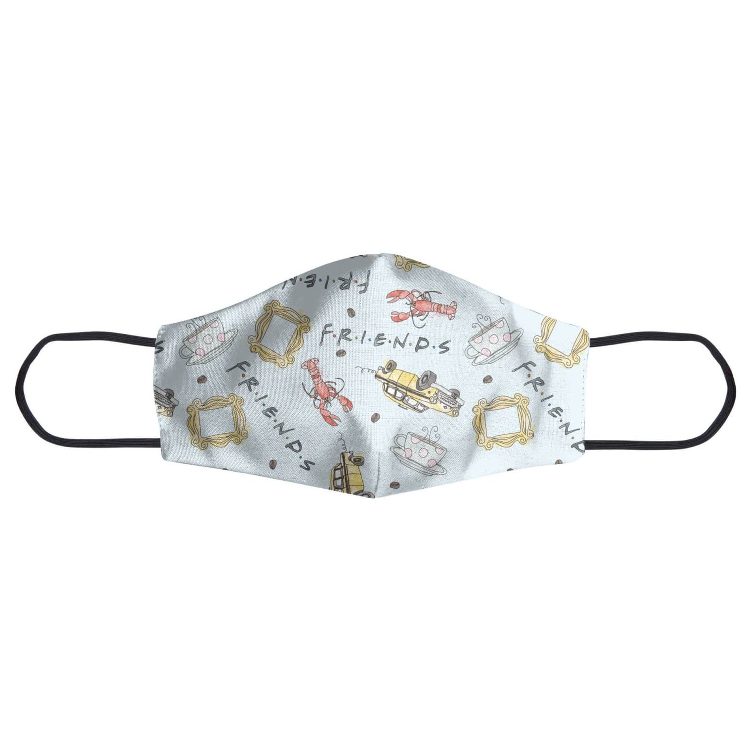 Friends The One With Lockdown Face Mask Clothing - Zavvi UK