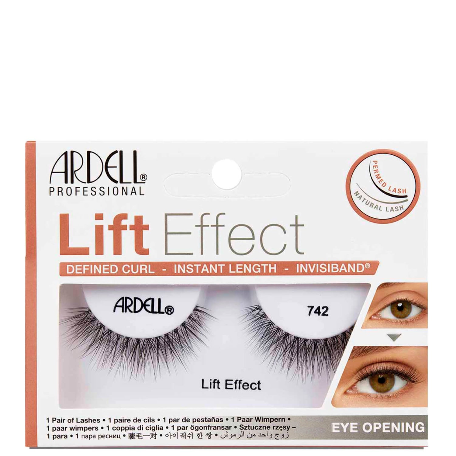 Ardell Lift Effect Lashes 742 | LOOKFANTASTIC AU