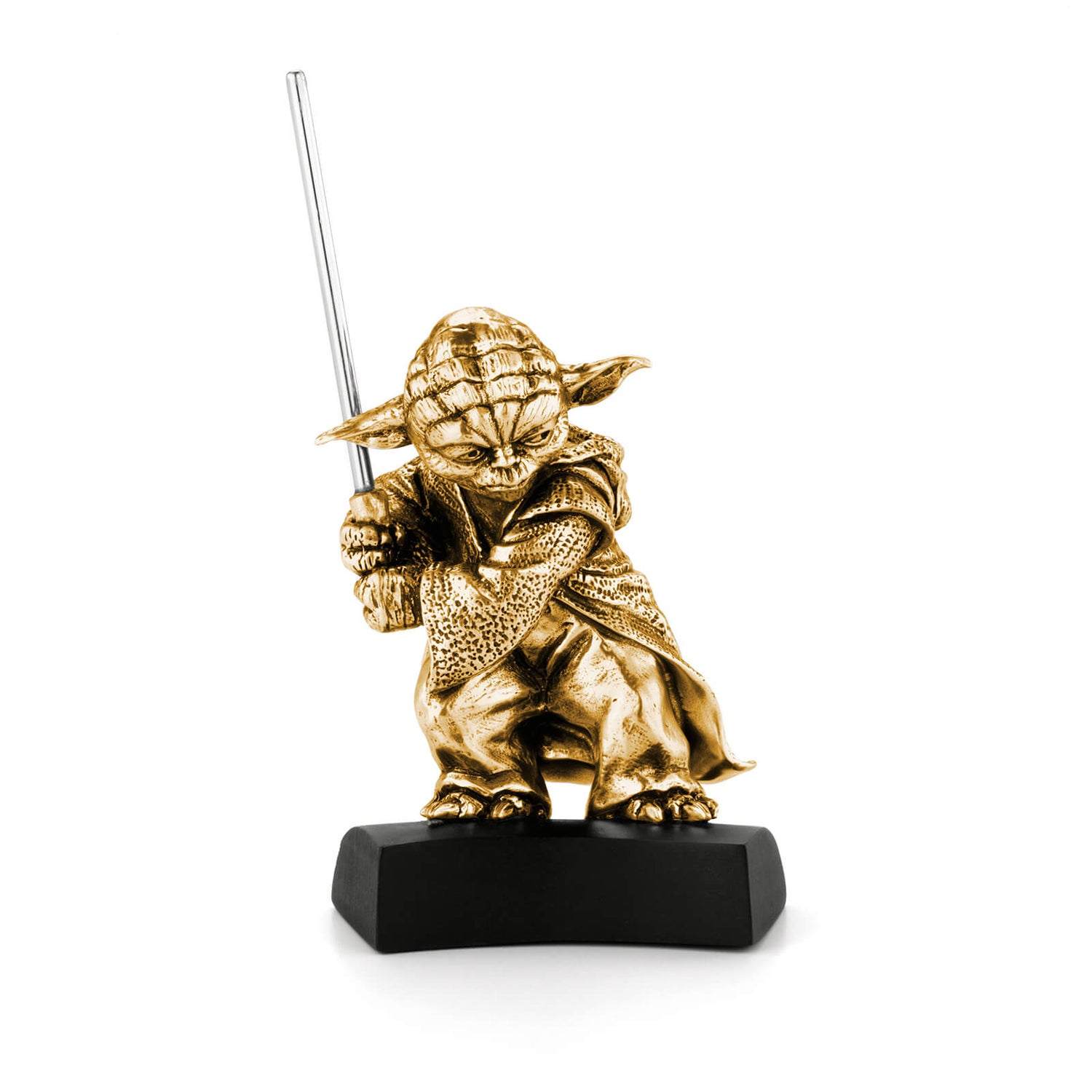 Royal Selangor Limited Edition Star Wars Gold Yoda Figure Merchandise ...