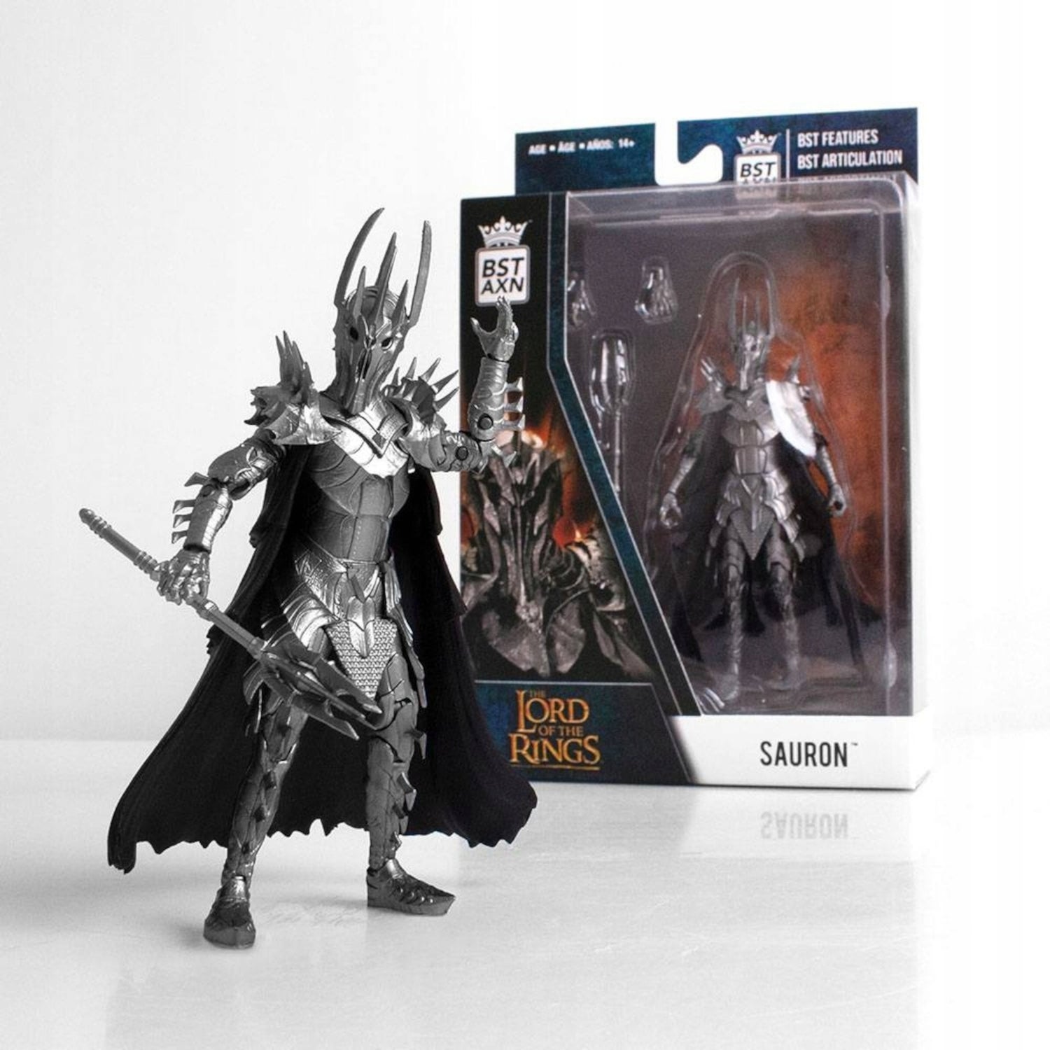Loyal Subjects BST AXN Lord of the Rings Sauron 5" Action Figure ...
