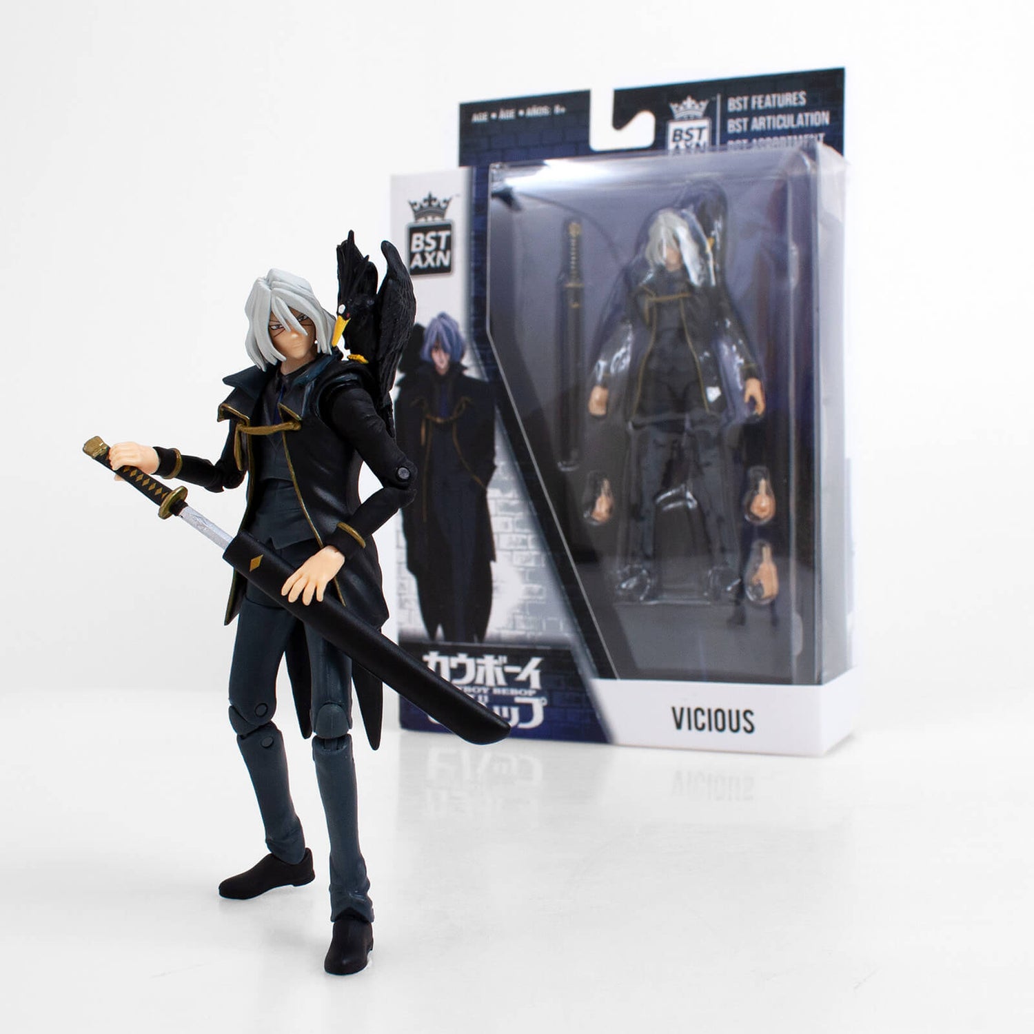 The Loyal Subjects BST AXN Cowboy Bebop 5in Action Figure - Vicious ...