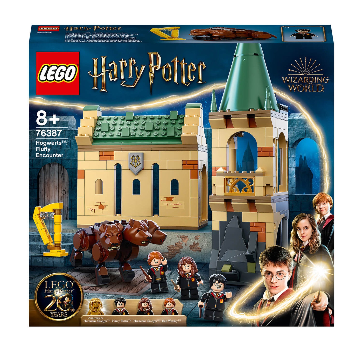 LEGO Harry Potter: Hogwarts Fluffy Encounter Castle Toy (76387) Toys ...