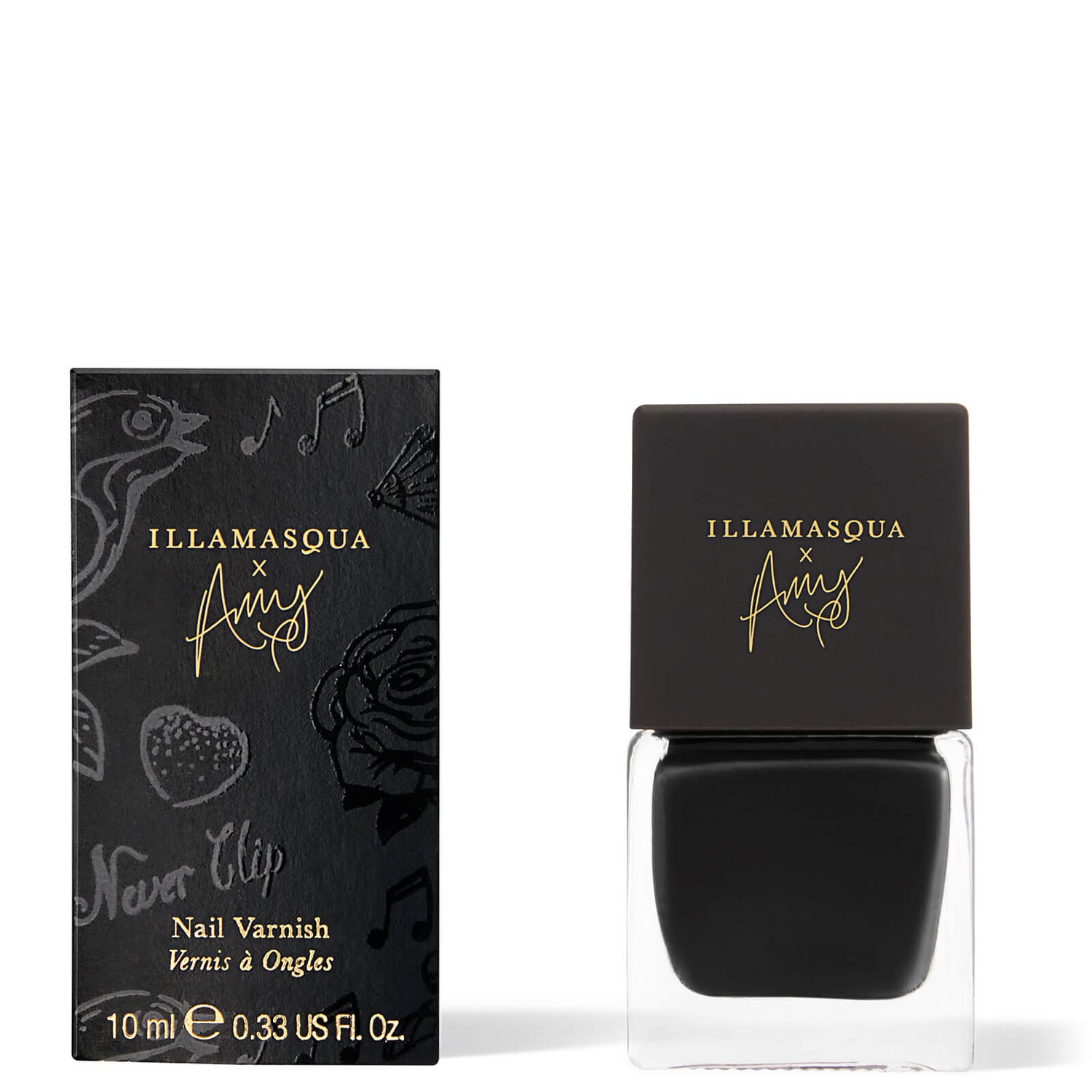 Illamasqua Illamasqua Nail Tint - Amy Black | Make-up professionale ...