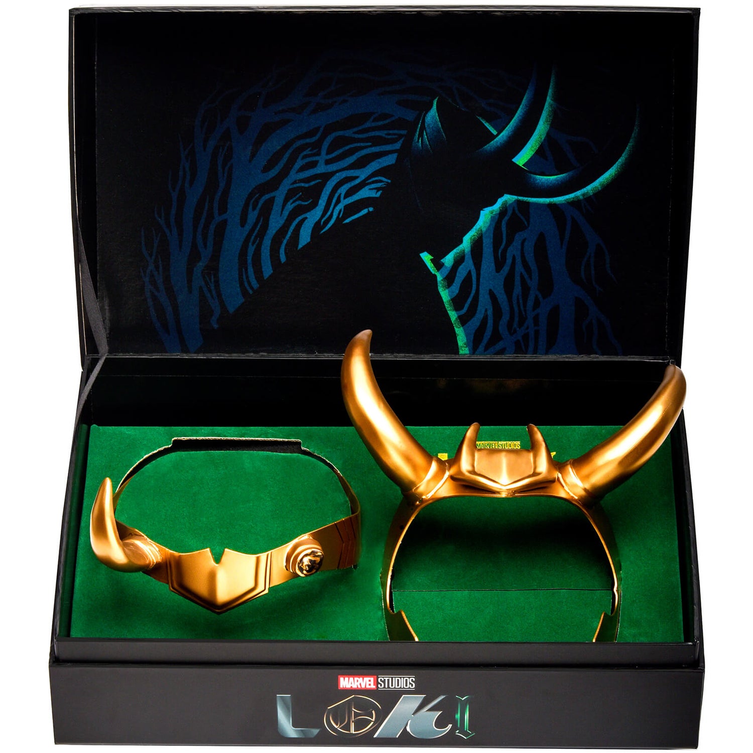 Marvel's Loki and Sylvie Helmet Replica Set - Zavvi UK and EU Exclusive ...