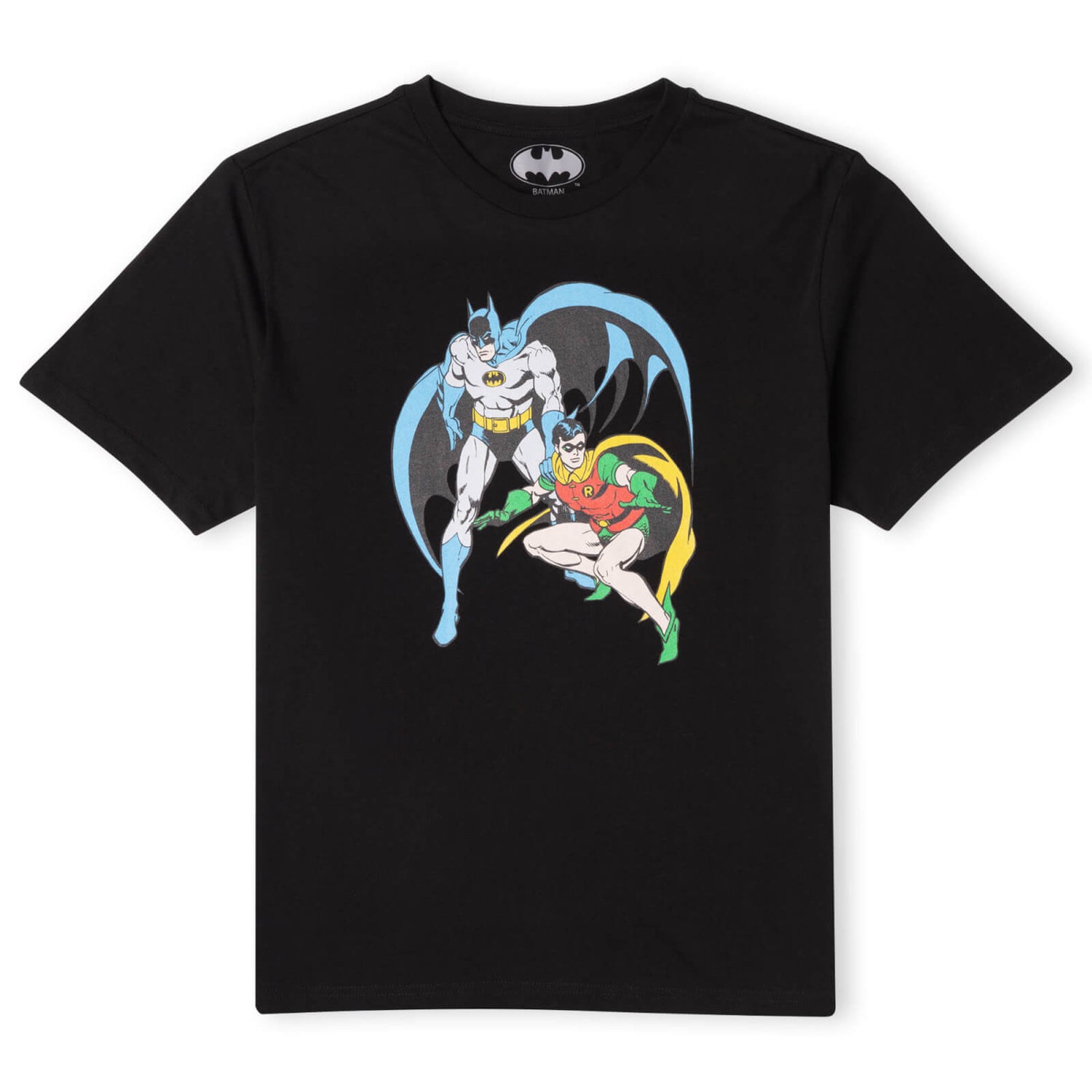 DC Batman & Robin Kids' T-Shirt - Black Clothing - Zavvi UK
