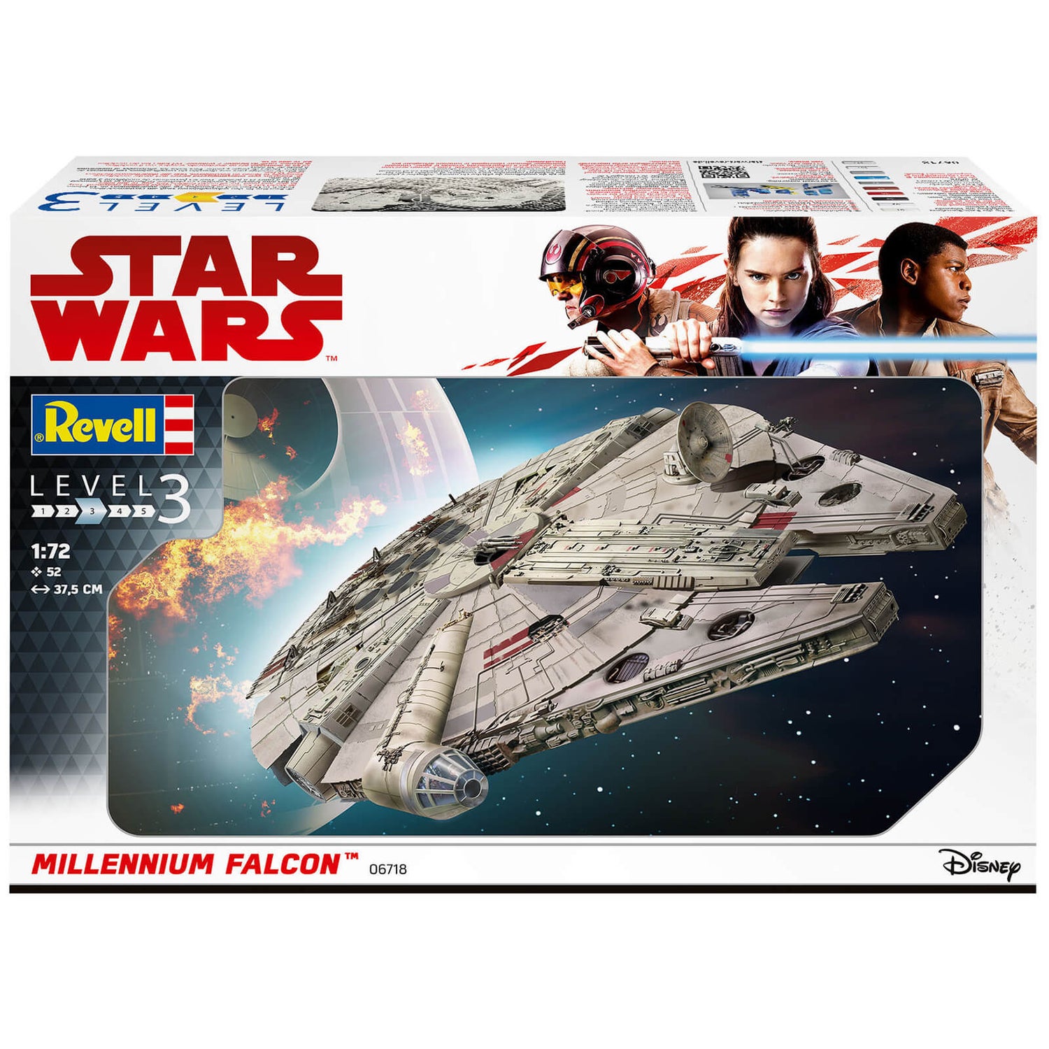 Star Wars - Millennium Falcon Model Kit (1:72 Scale) Toys | Zavvi Australia