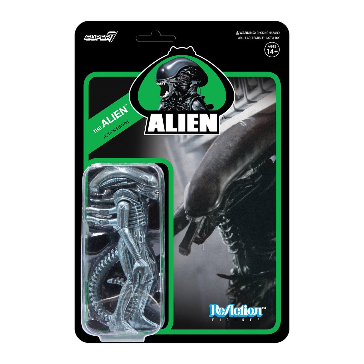 Super7 Alien ReAction Figure - The Alien Merchandise - Zavvi UK