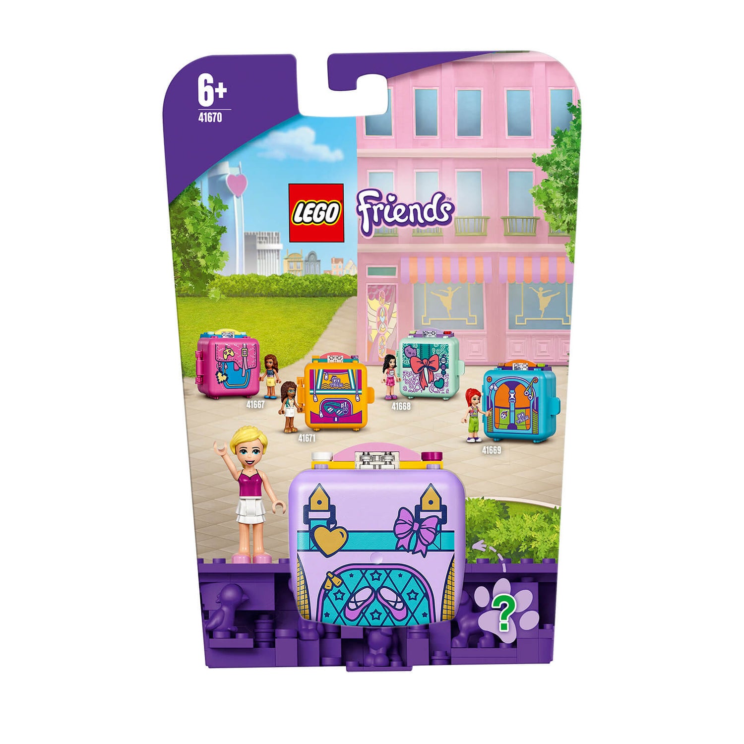 LEGO Friends Stephanie's Ballet Cube TOY (41670) | retro vibes and ...