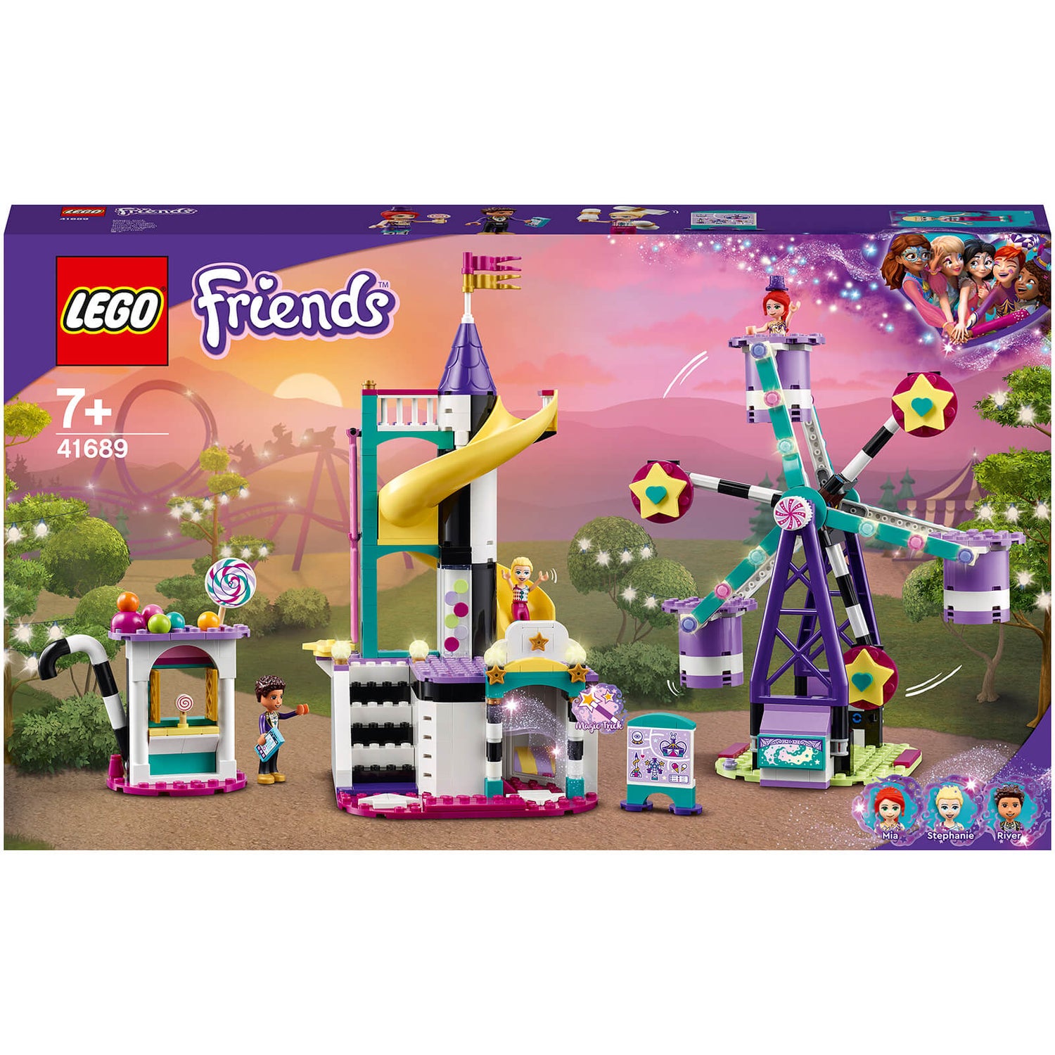 LEGO Friends: Magical Ferris Wheel and Slide Playset (41689) Toys ...