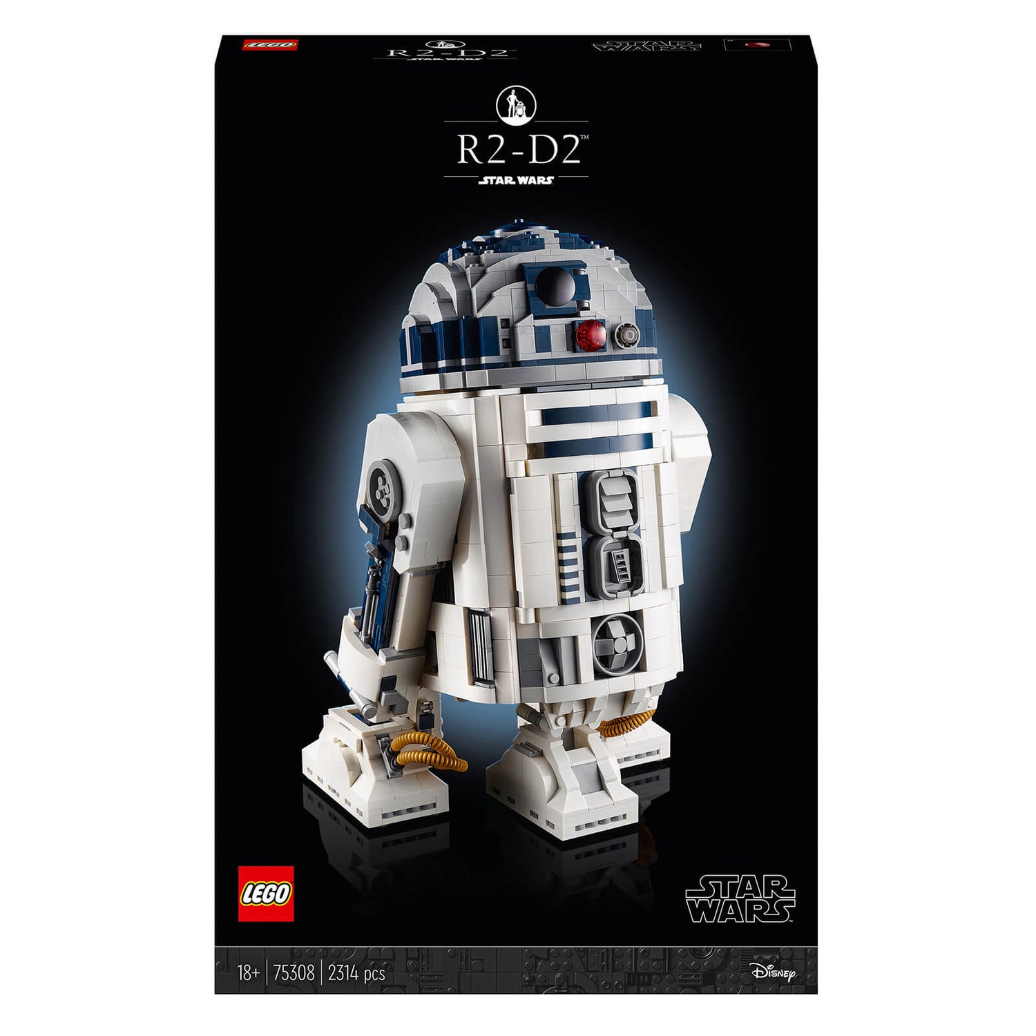 LEGO Star Wars R2-D2 Collectible Building Model (75308) Toys - Zavvi UK