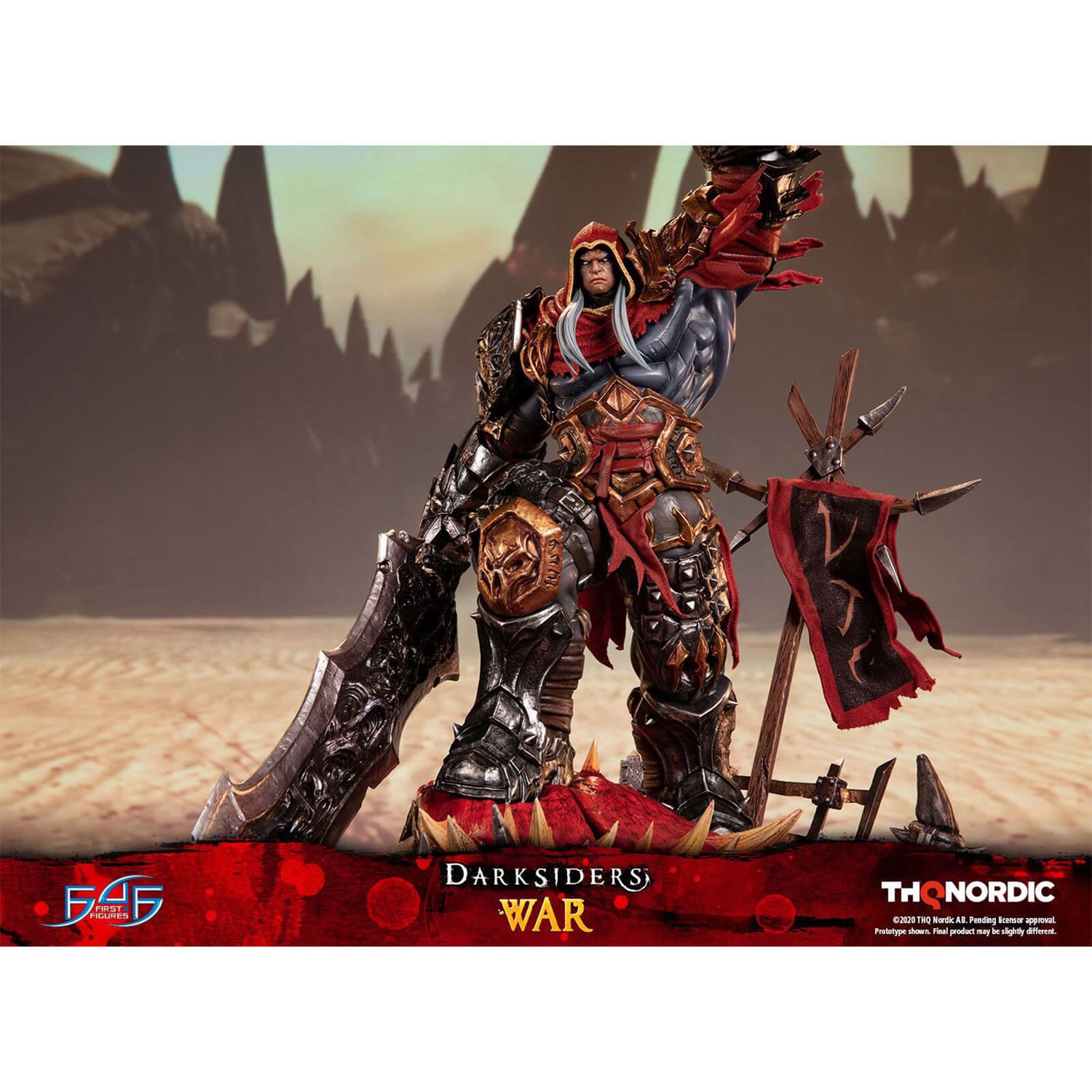 First 4 Figures - Darksiders War Resin Figure Merchandise - Zavvi UK
