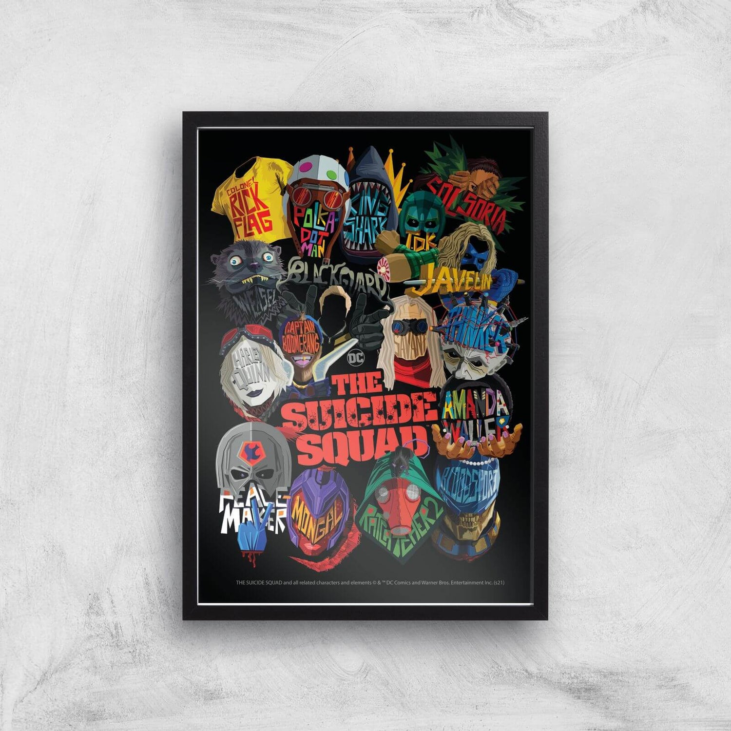 Suicide Squad Poster Giclee Art Print Homeware | Zavvi Australia