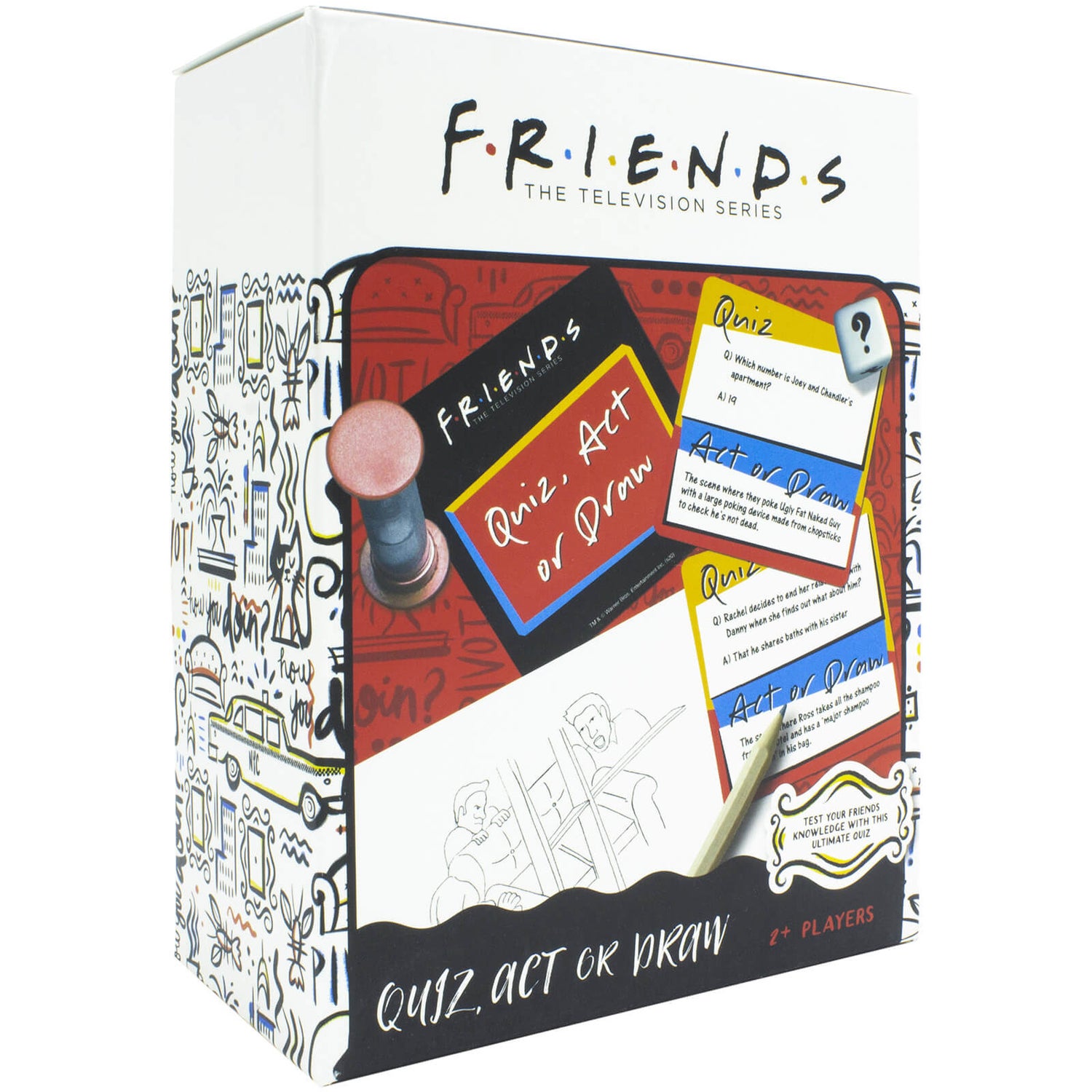 Friends Quiz Act or Draw Game | retro vibes and nostalgia - all on ...