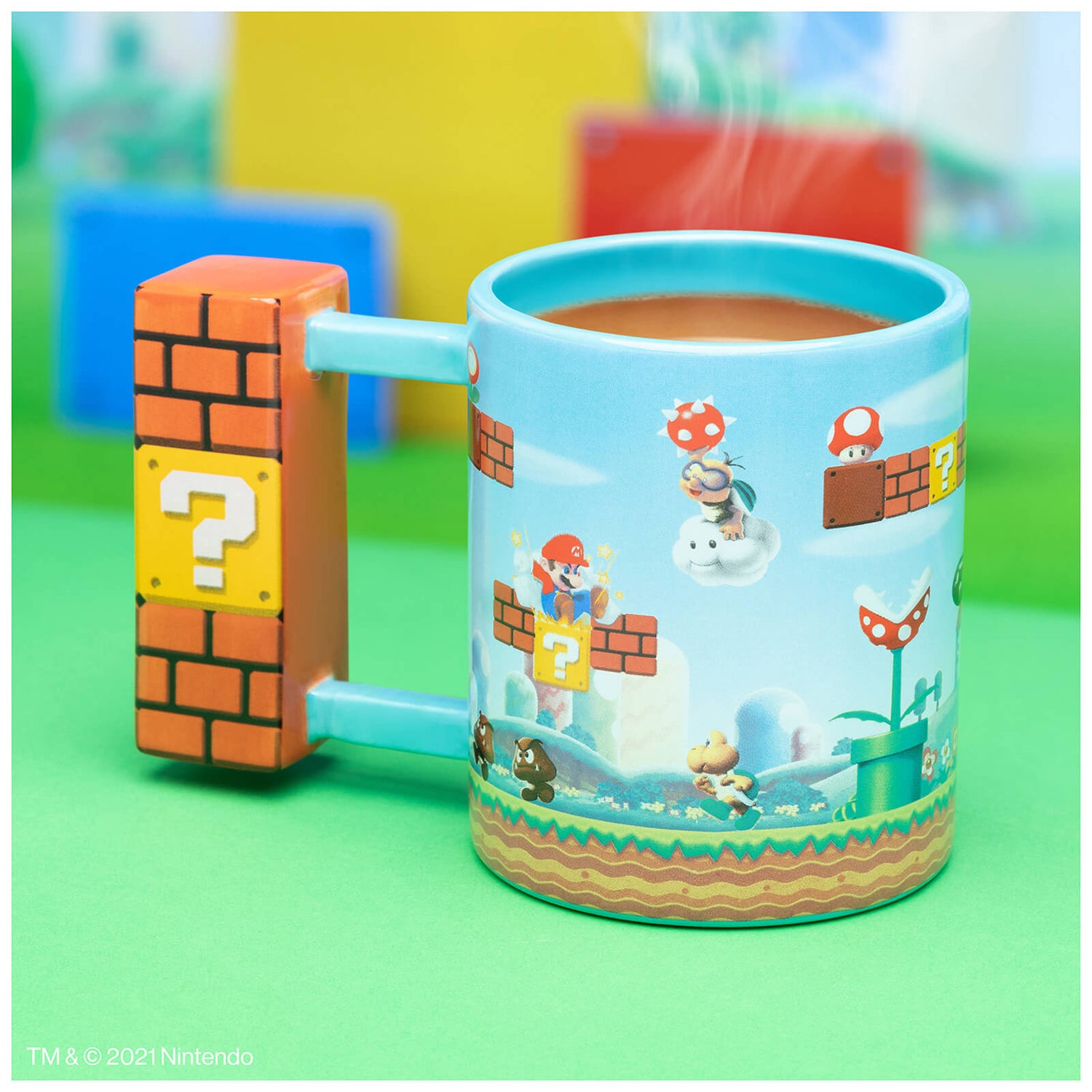 Super Mario Level Shaped Mug Traditional Gifts | Zavvi.de