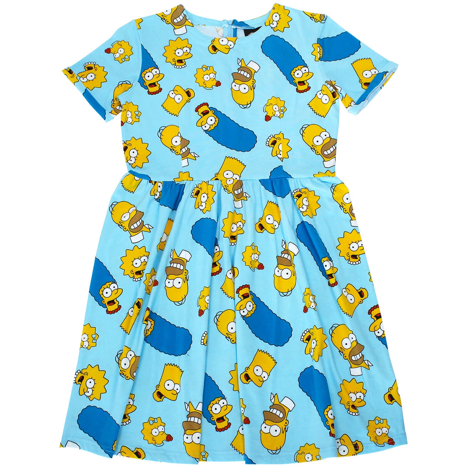Cakeworthy x The Simpsons - Simpsons Family Toss Print Dress Clothing ...