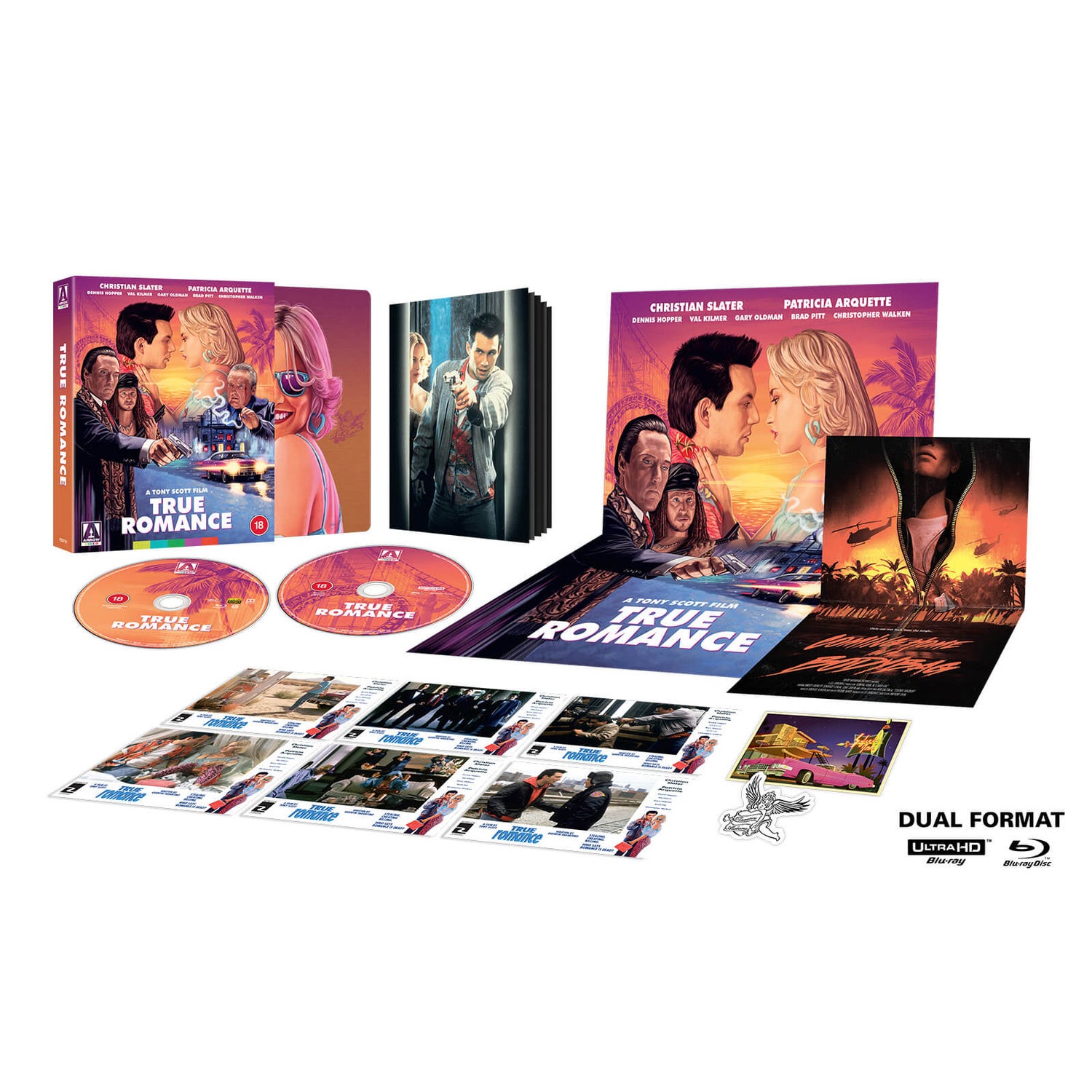 True Romance Zavvi Exclusive 4k Ultra Hd Deluxe Steelbook Includes