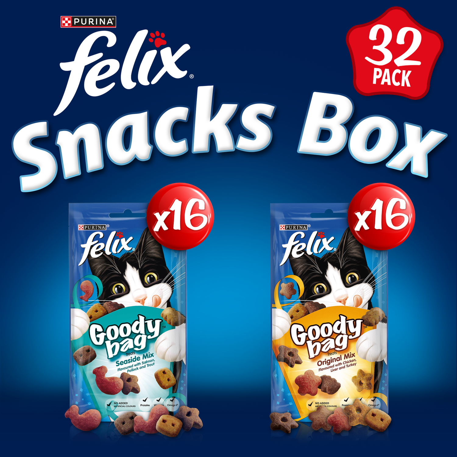 Felix Treats Bundle 32x60g | Purina Direct