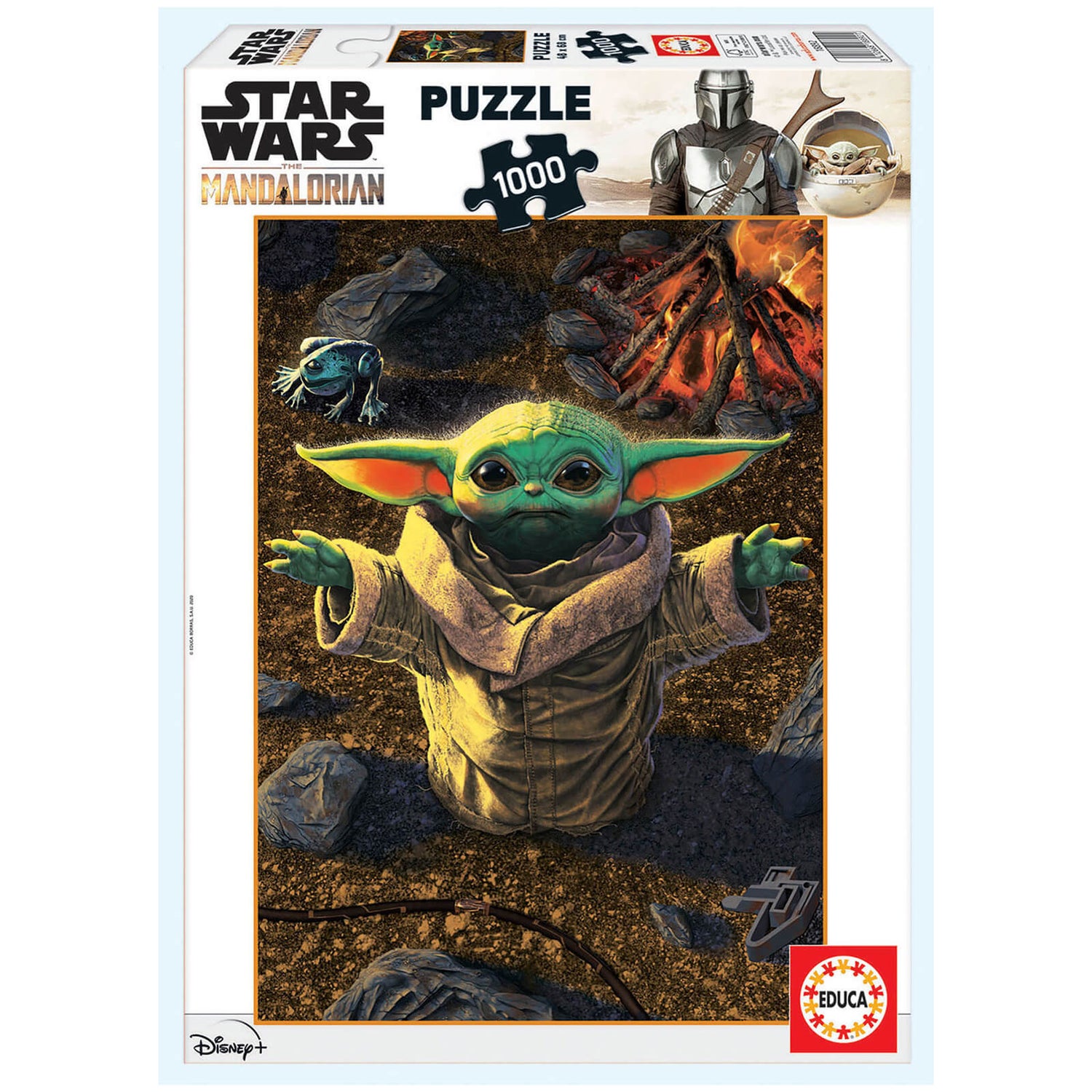 Baby Yoda Jigsaw Puzzle (1000 Pieces) Toys - Zavvi UK