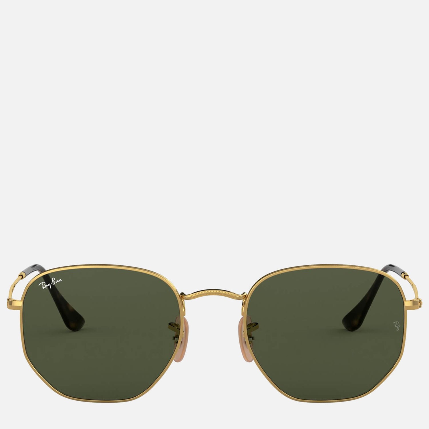Ray-Ban Hexagonal Metal Sunglasses - Gold