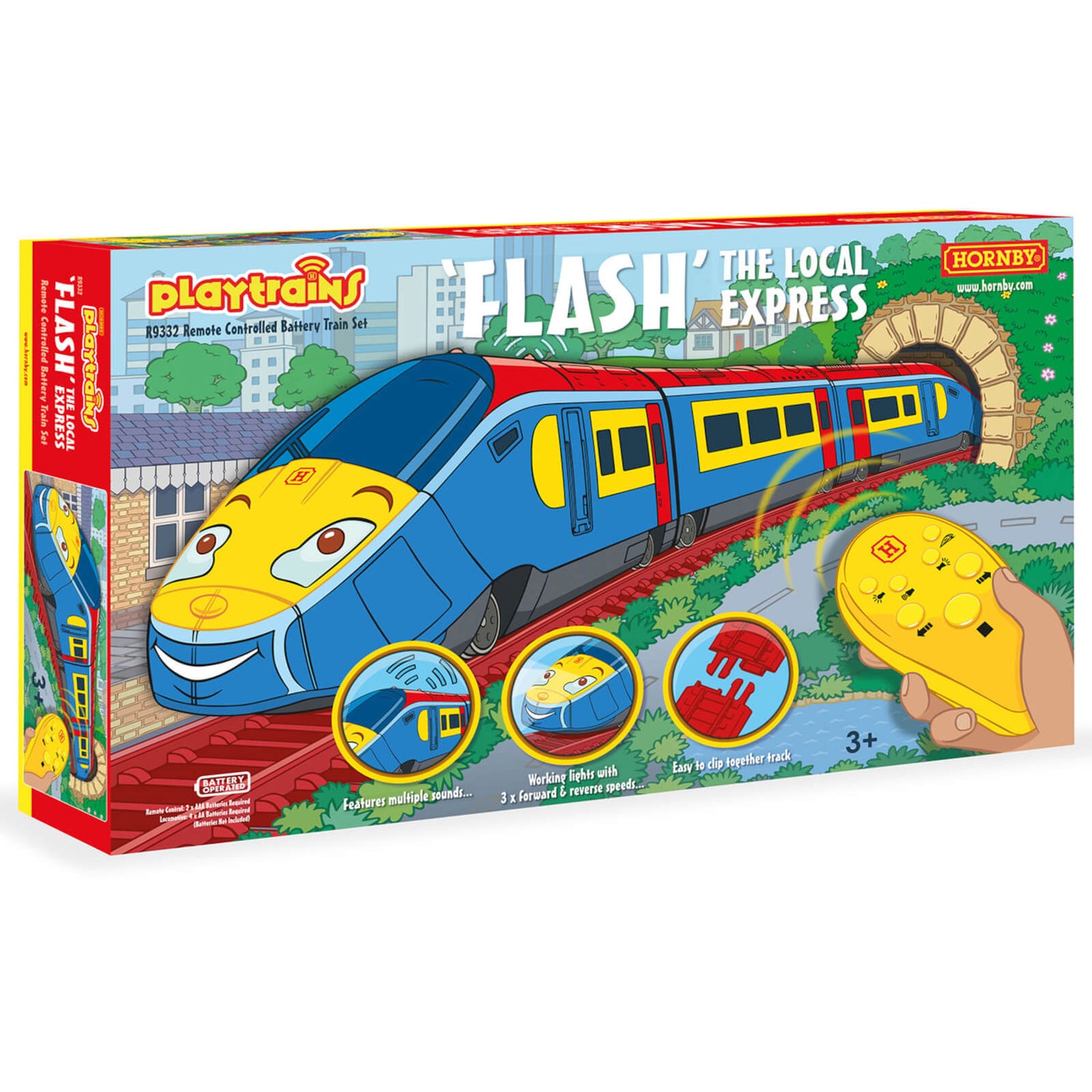 'Flash' The Local Express RCB Train Set (1:76 Scale) Toys - Zavvi UK