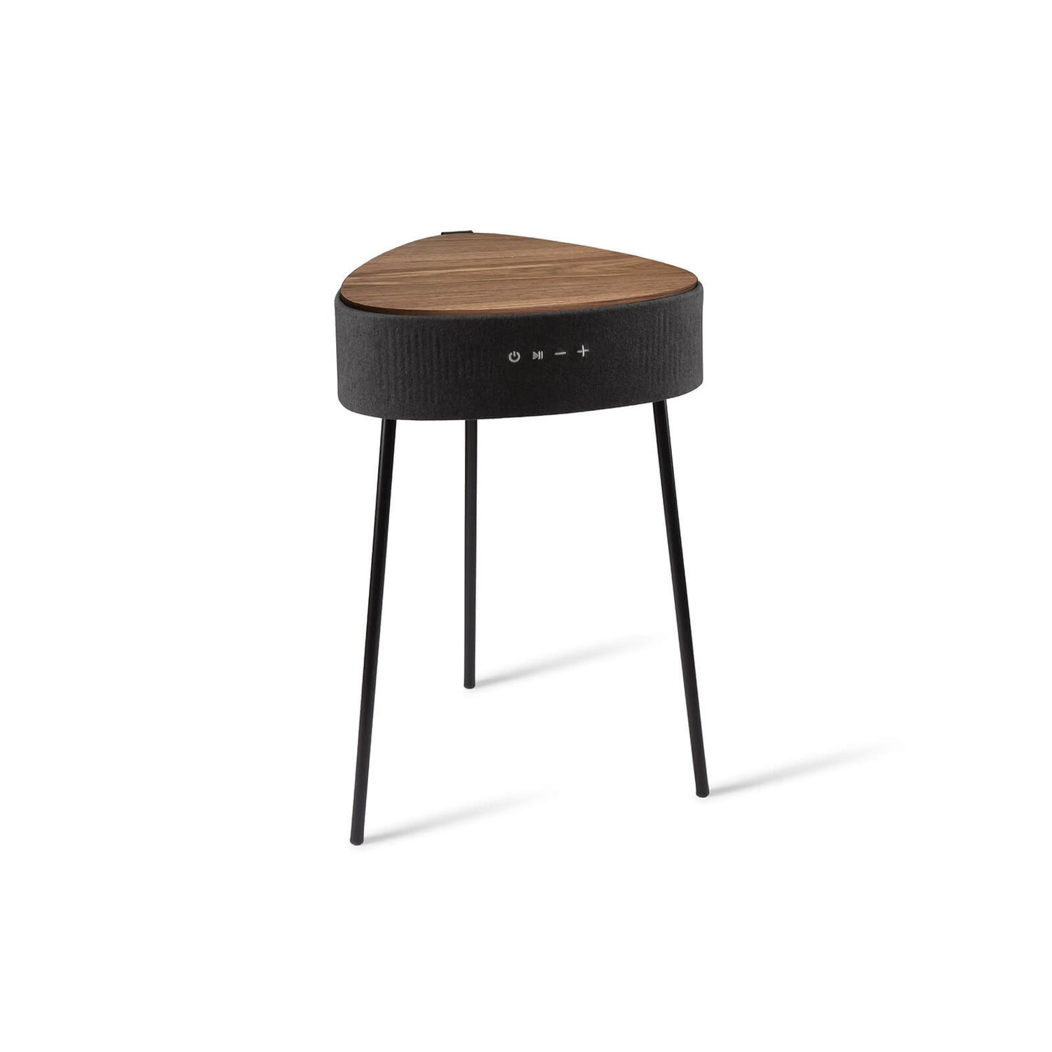 Koble Riva Smart Side Table - Walnut | TheHut.com